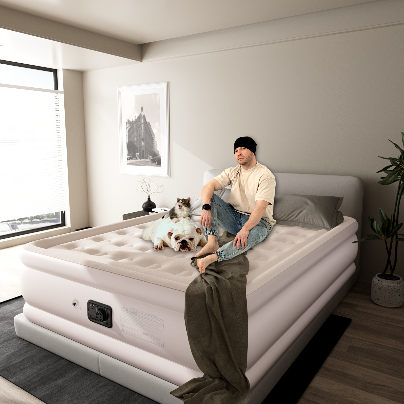 air mattress sold on Temu United States