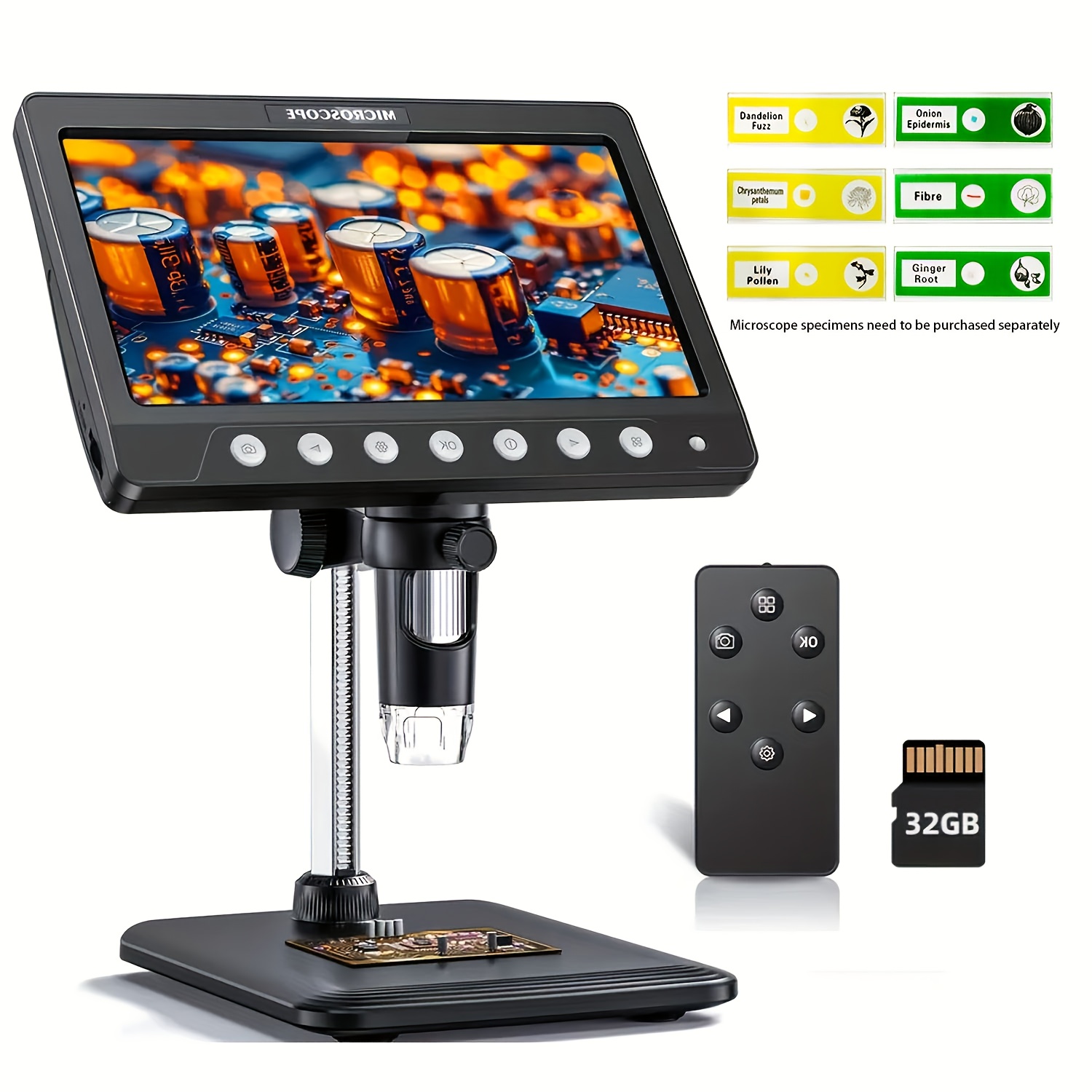 coin microscope sold on Temu United States