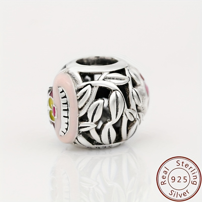 s925 silver grinning cute cat beaded suitable snake pattern - Temu Canada