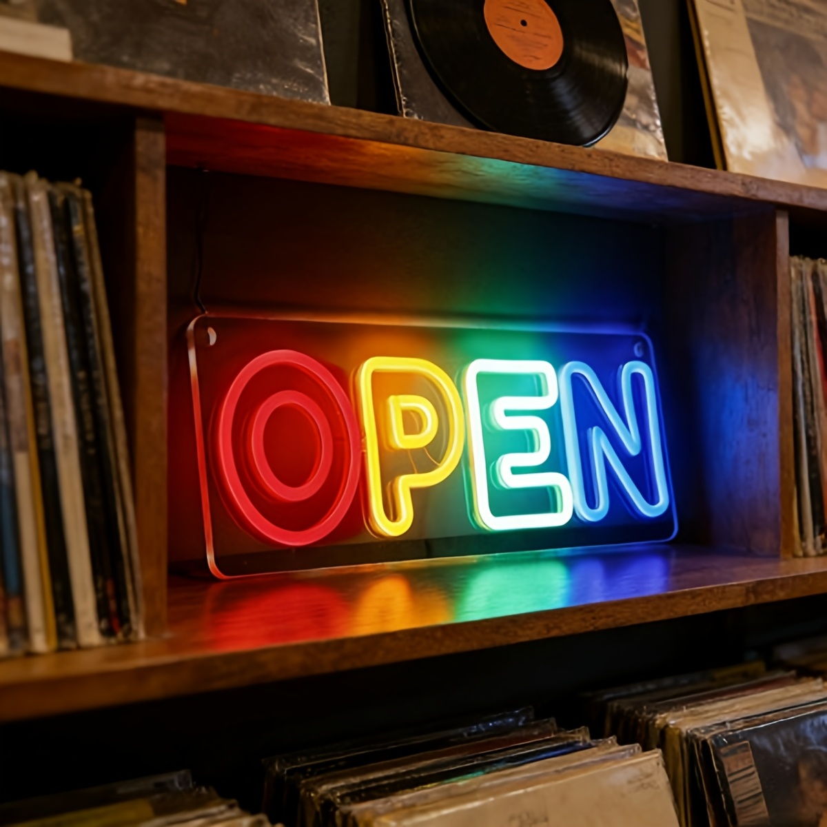 open led sign sold on Temu United States