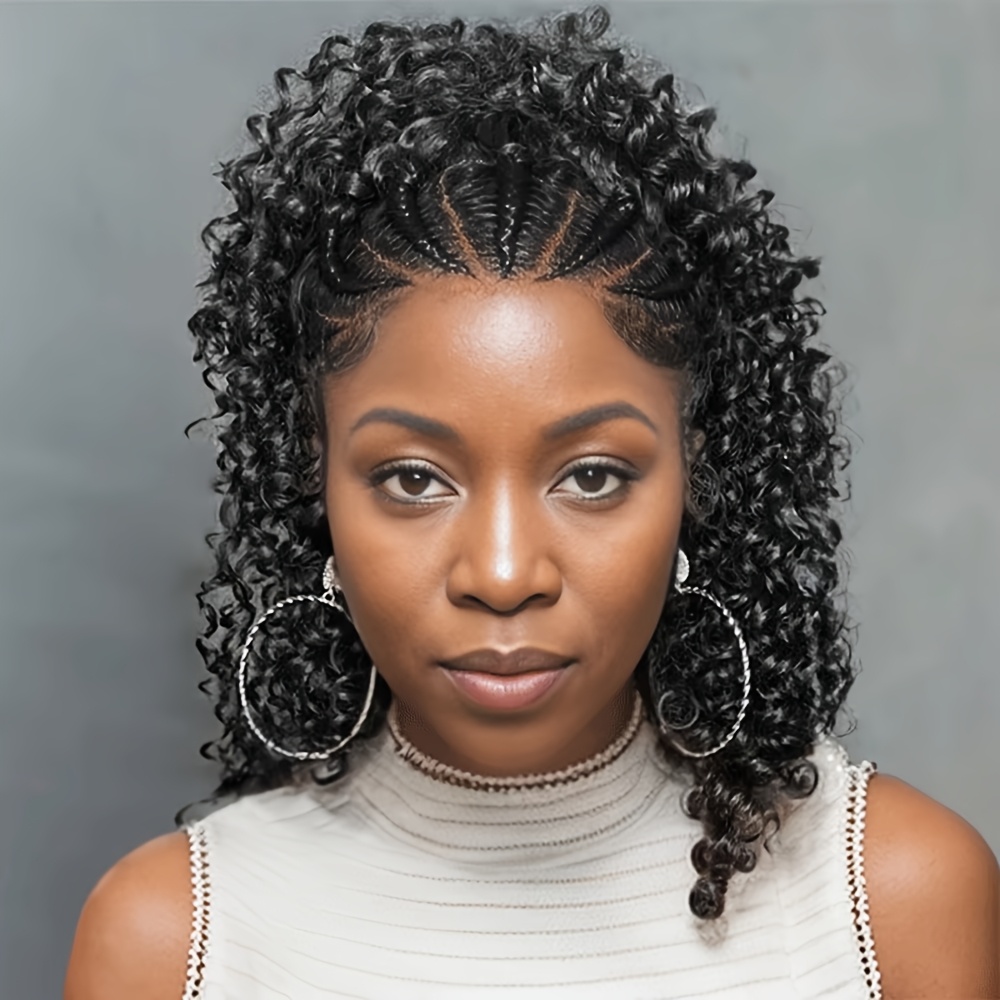 braided wigs human hair sold on Temu United States