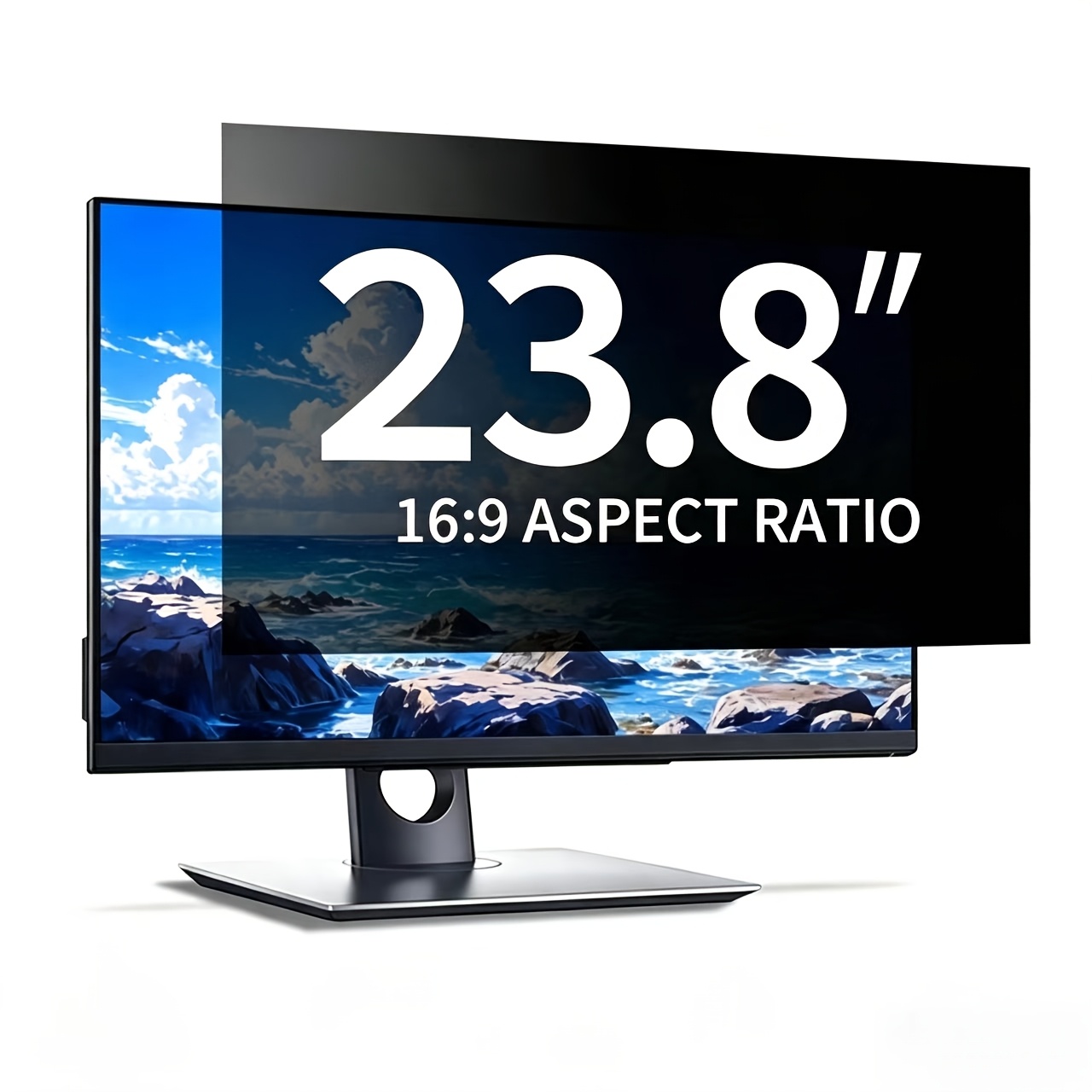 privacy screen monitor sold on Temu United States