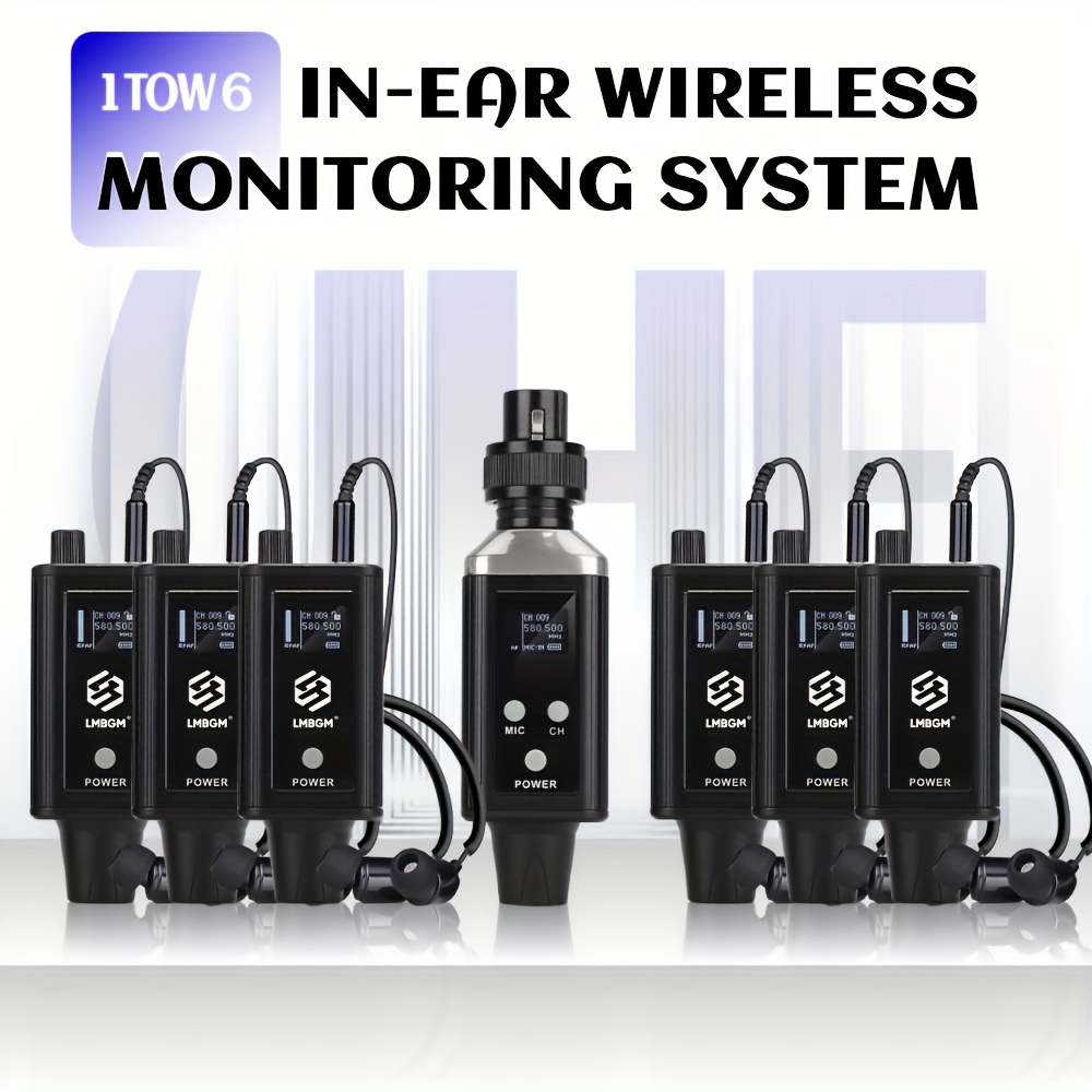in ear monitor system sold on Temu United States