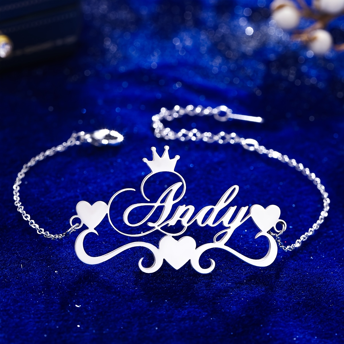 bracelets with initial sold on Temu United States