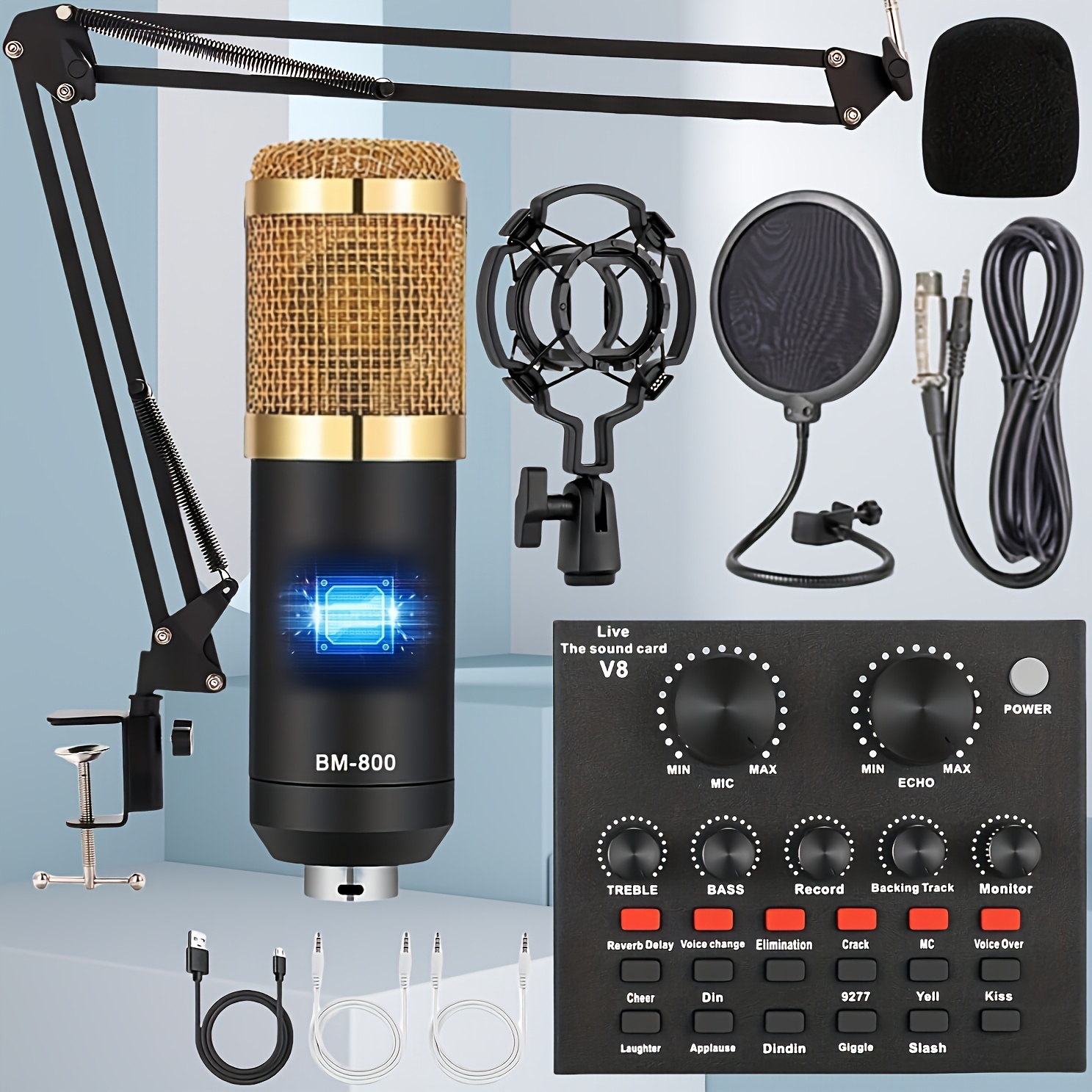 microphone for recording sold on Temu United States