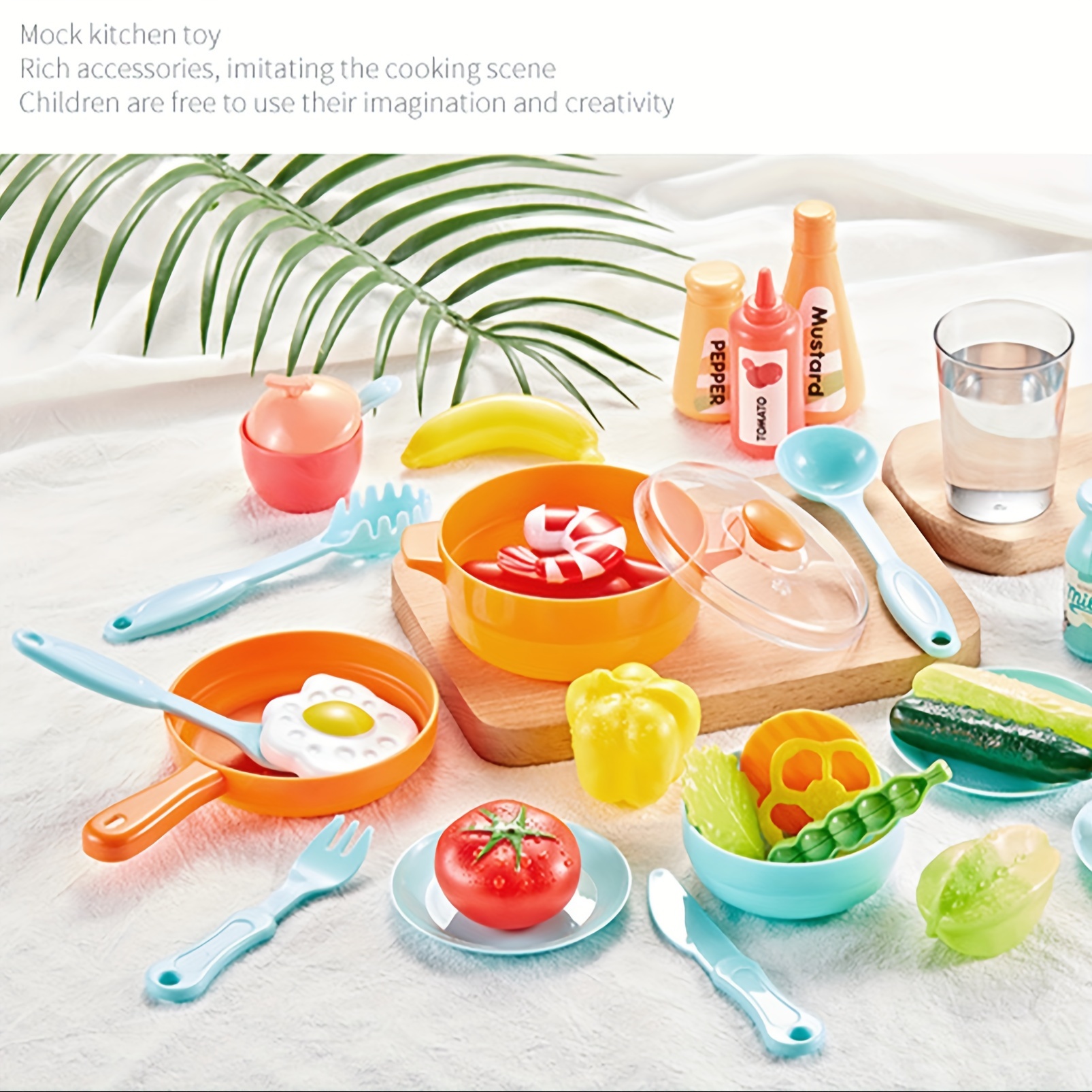 Kids' Play Kitchen Set Sounds Lights Sink Stove - Temu
