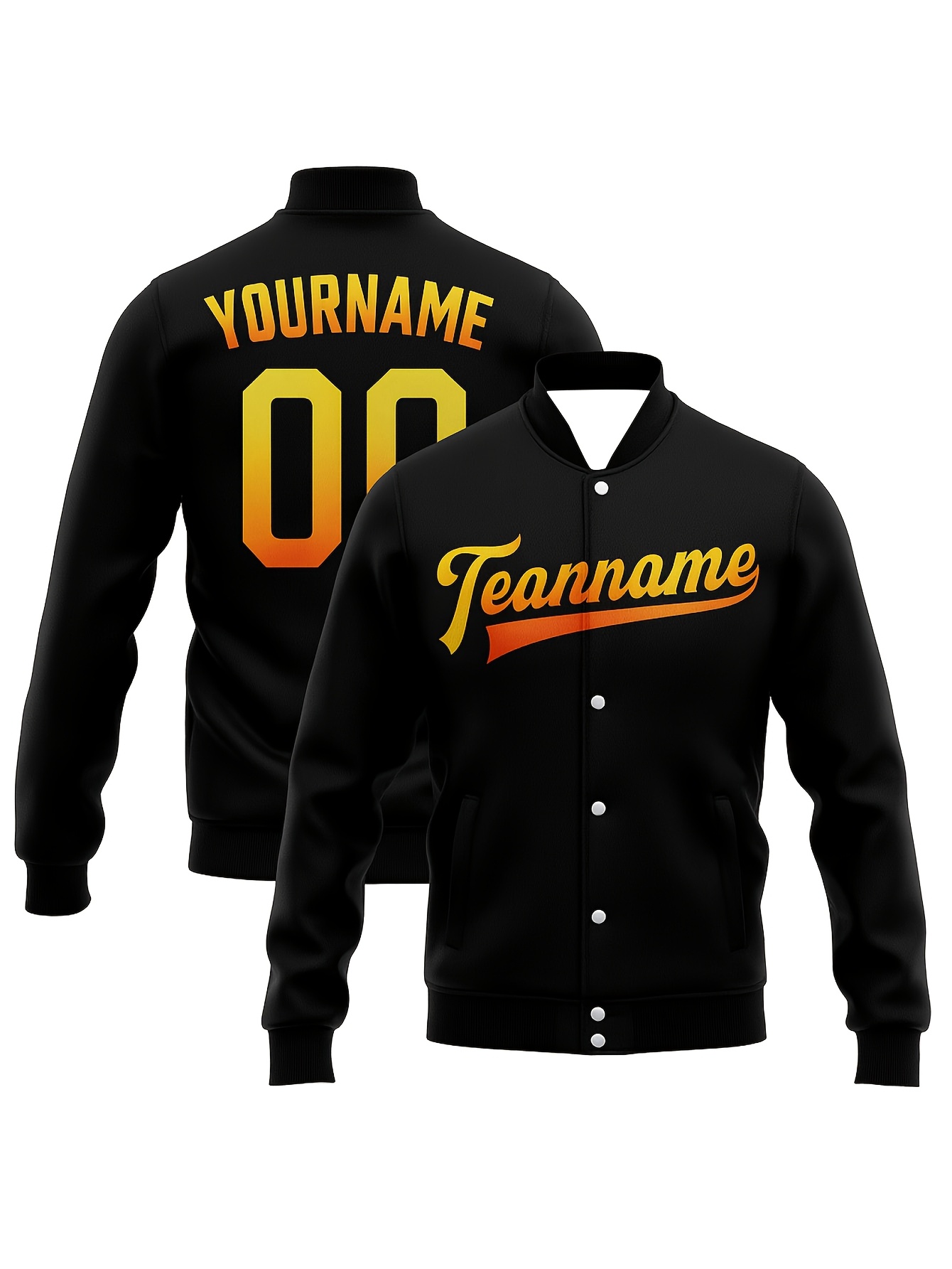 custom jackets sold on Temu United States