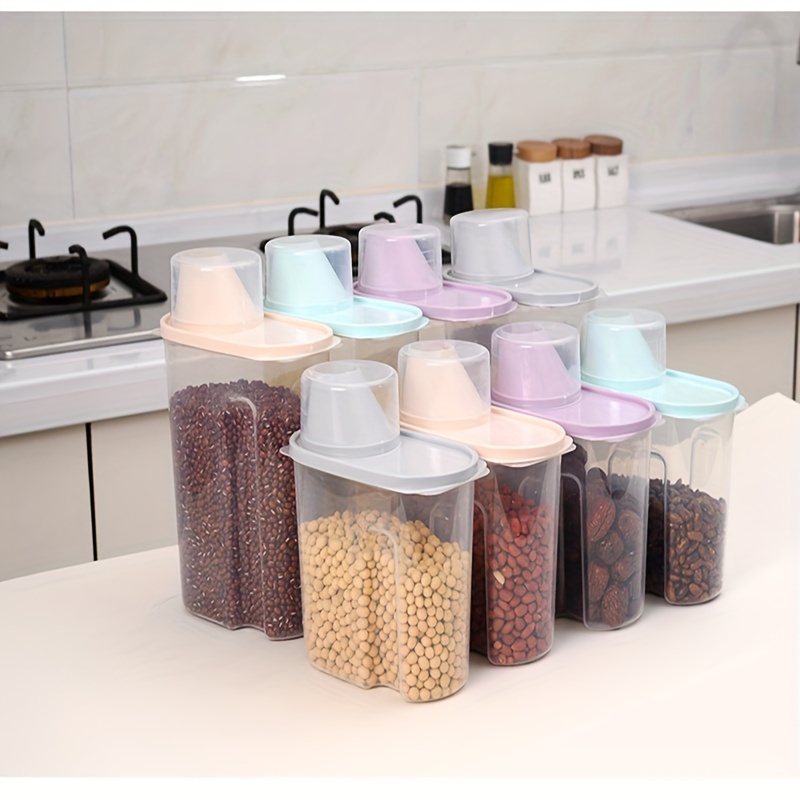 2 4pcs Storage Container Portable Sealed Food Storage - Temu Kuwait