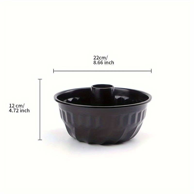 Heavy Duty Pumpkin Shaped Cake Pan Nonstick Coating Black - Temu United ...