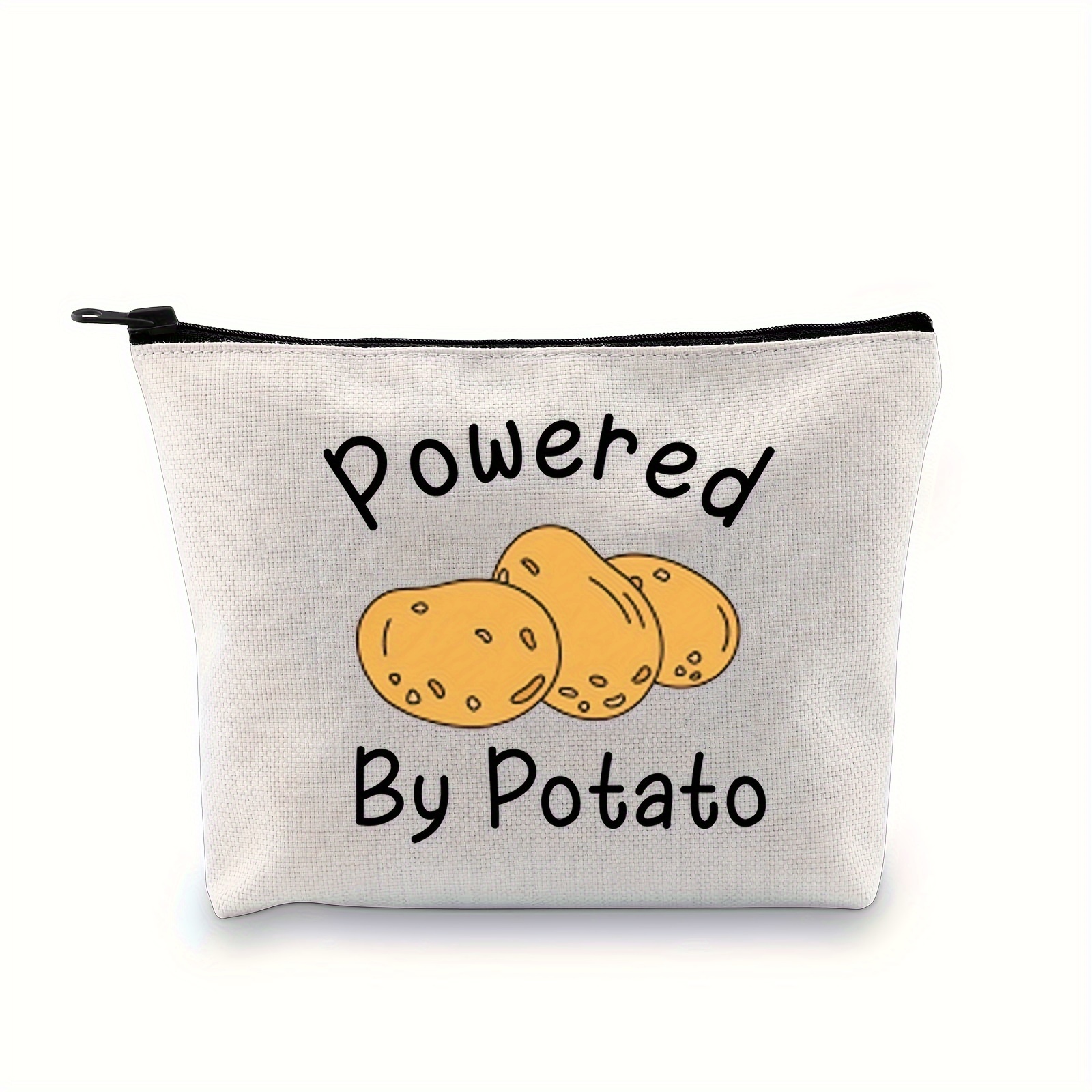 Funny Potato Gift Potato Lover Gift Potato Cosmetic Bag, Vegetable ...