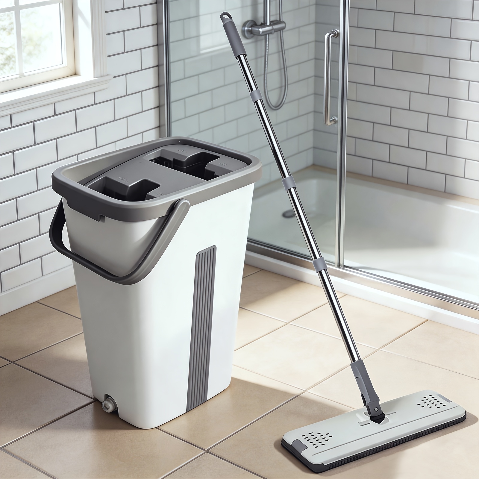 mops and buckets sold on Temu United States