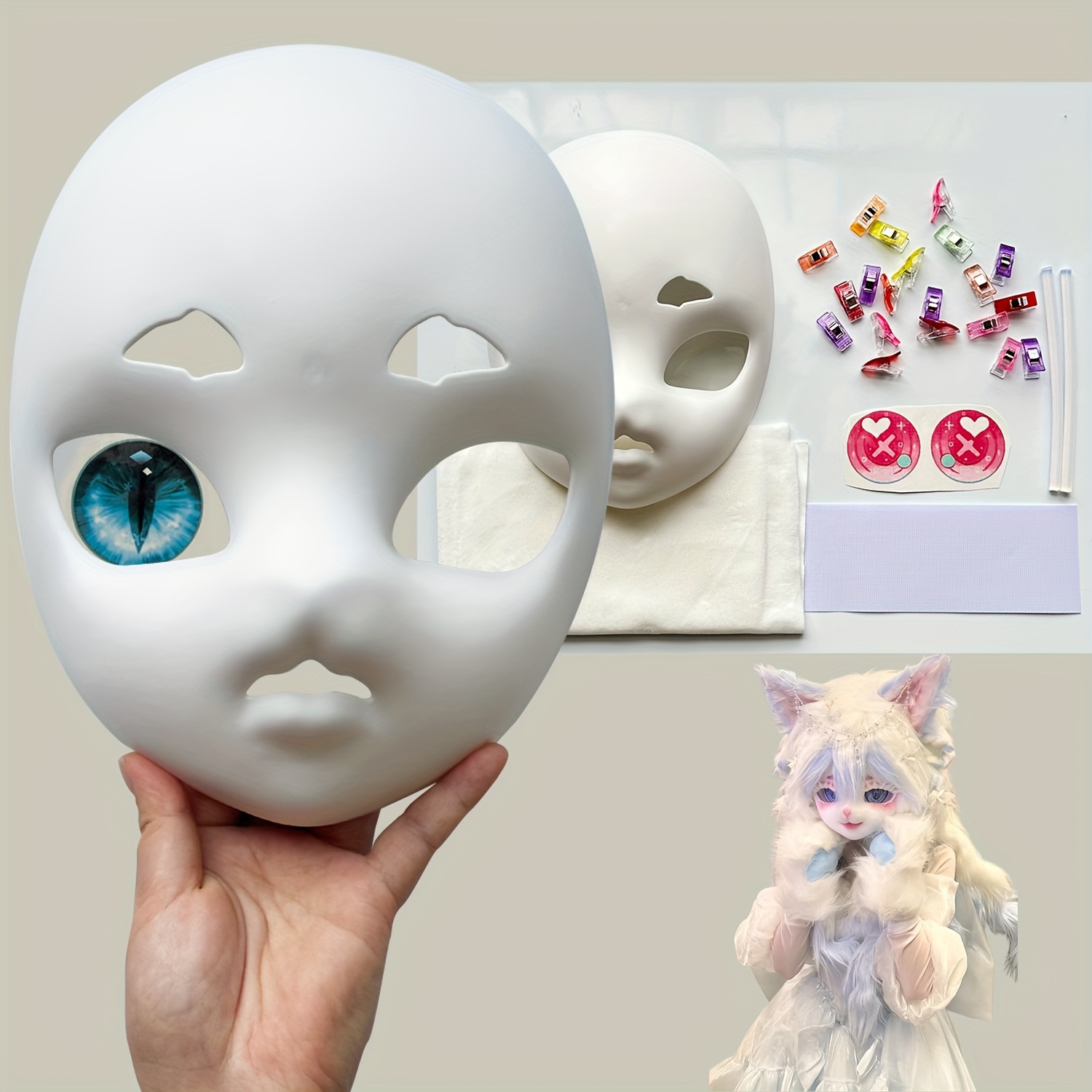 therian mask sold on Temu United States