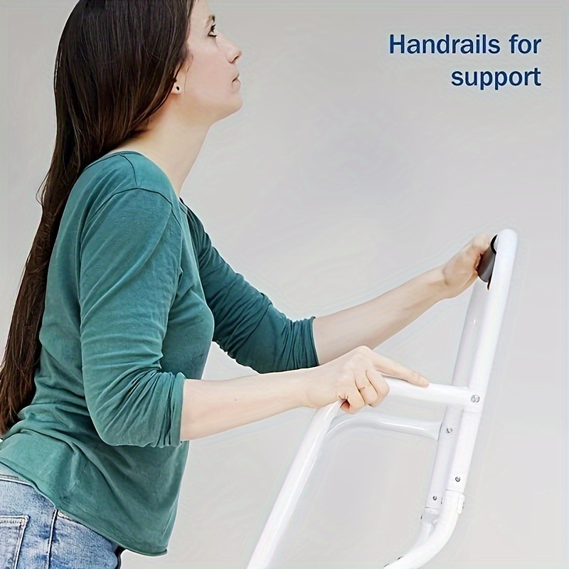 Lightweight duty Folding Step Ladder household Handrail - Temu