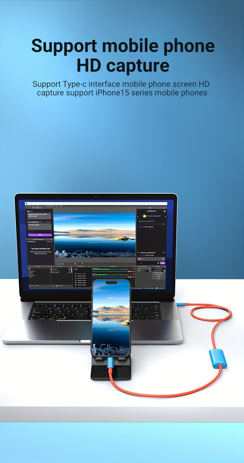 Type-c For Switch: 1080p Hd Game Screen Capture, Instant Switch Screen ...