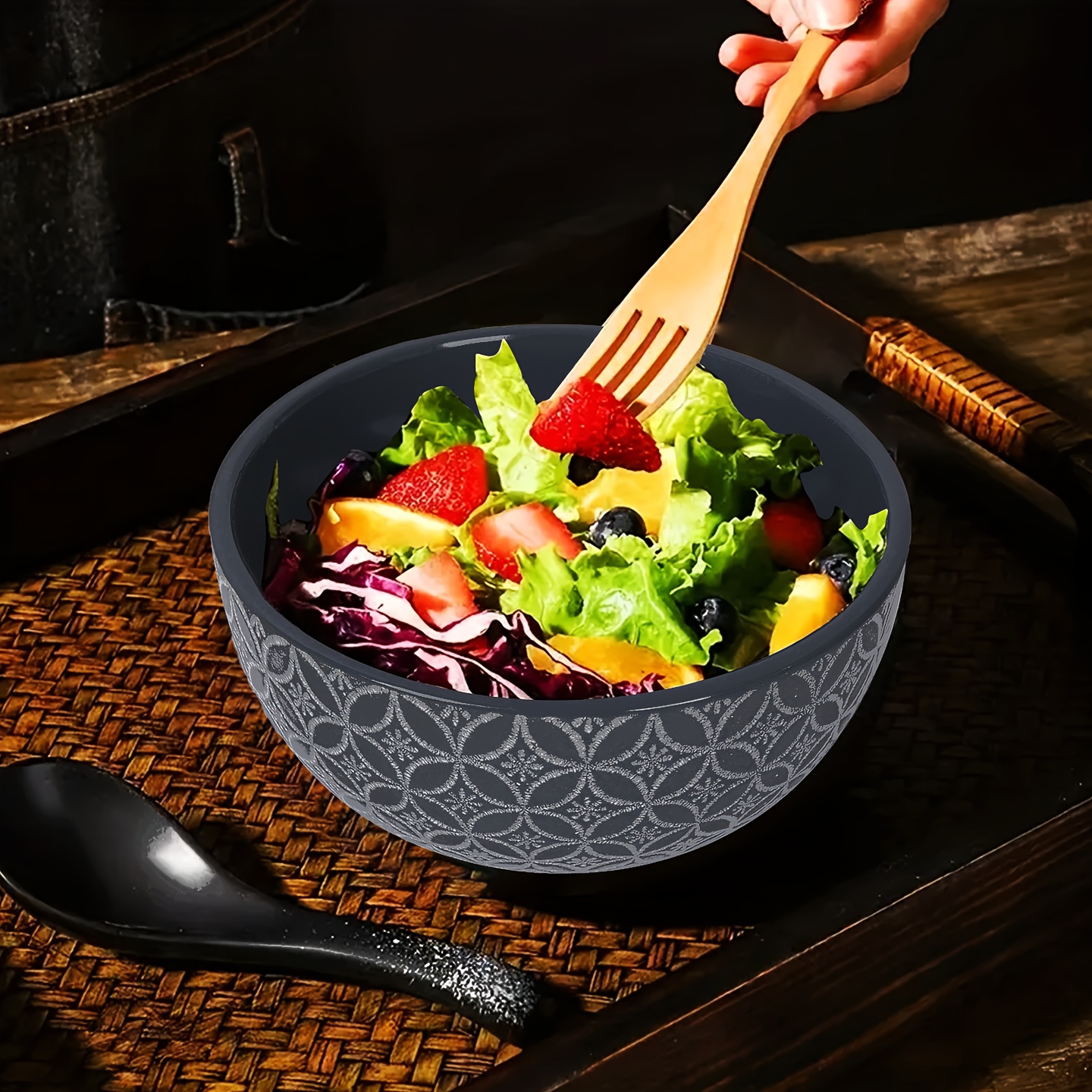 Bohemian Ceramic Dinnerware Set Handmade Reactive Glaze - Temu