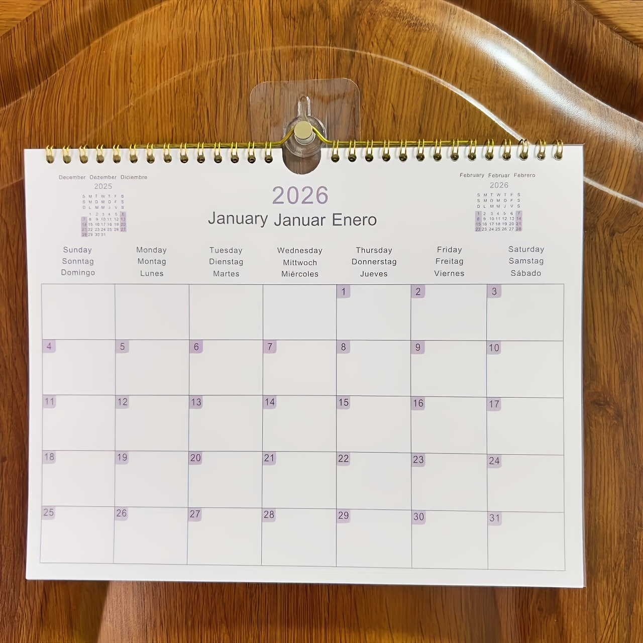 blank calendar - Ghana