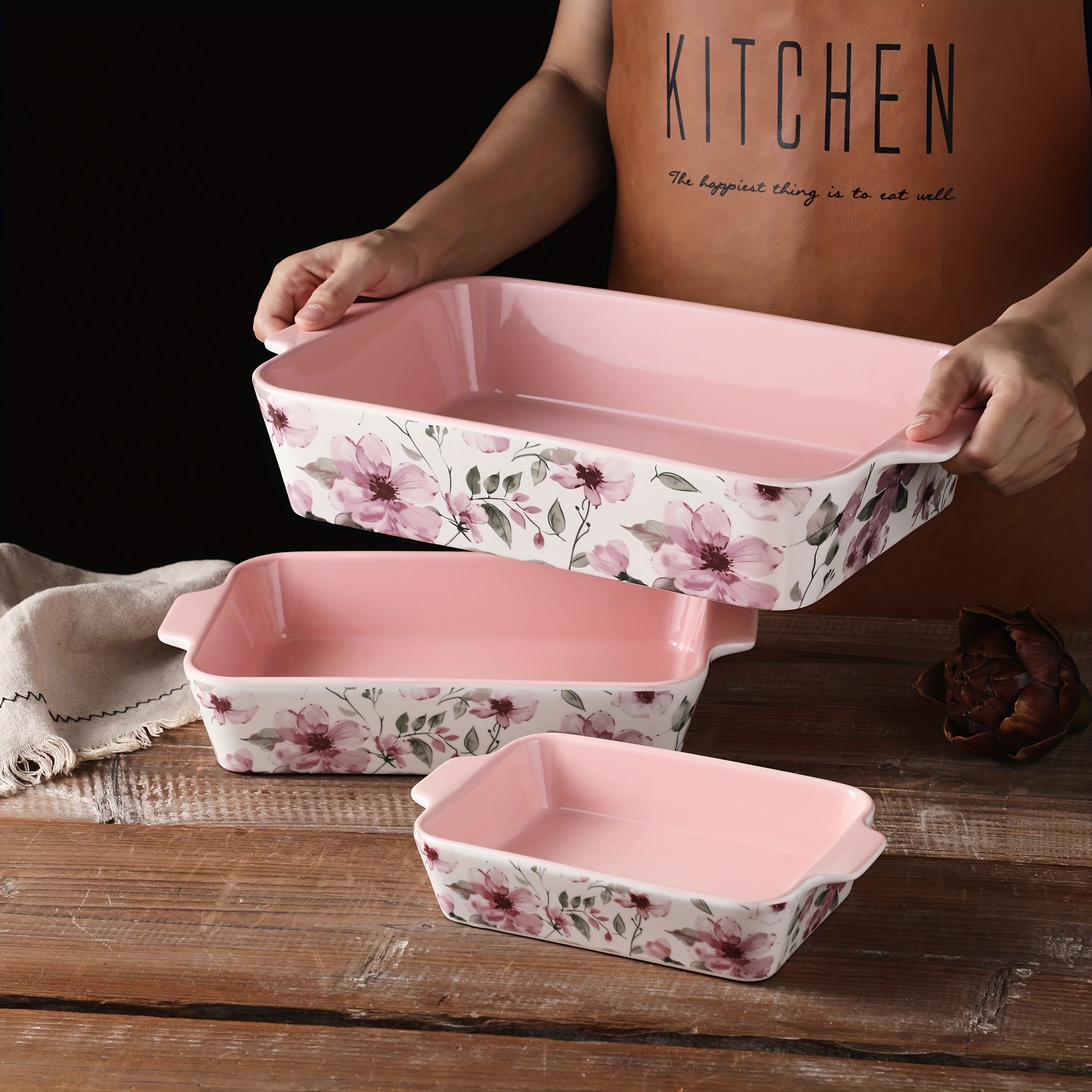 ceramic baking dish sold on Temu United States
