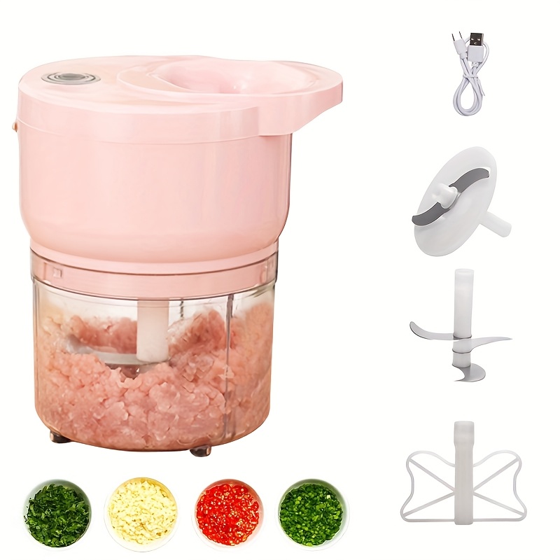 Automatic Meat Grinder Electric Chicken Shredder & Food Processor - 250W Power With Meat Grinder ...