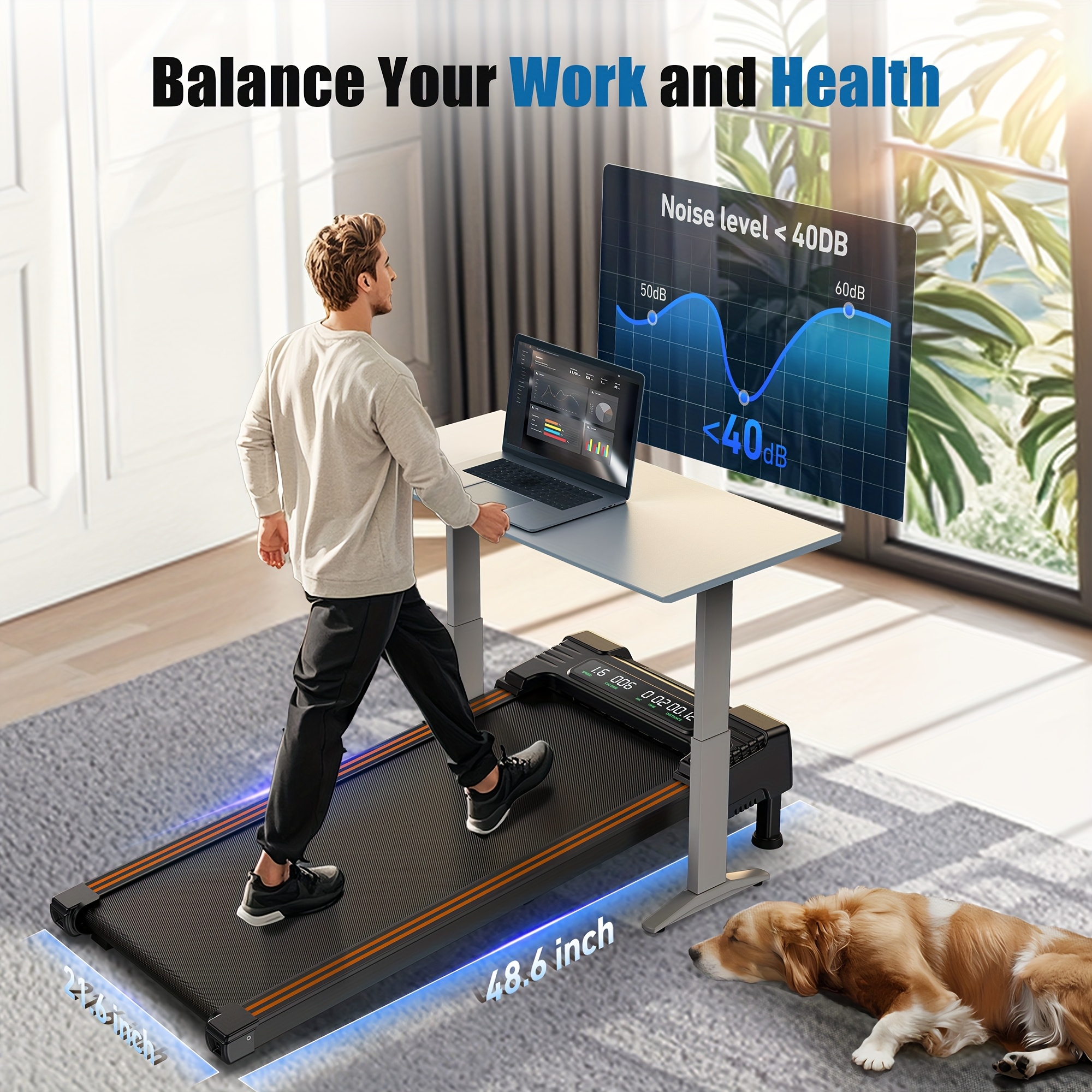 treadmills sold on Temu United States