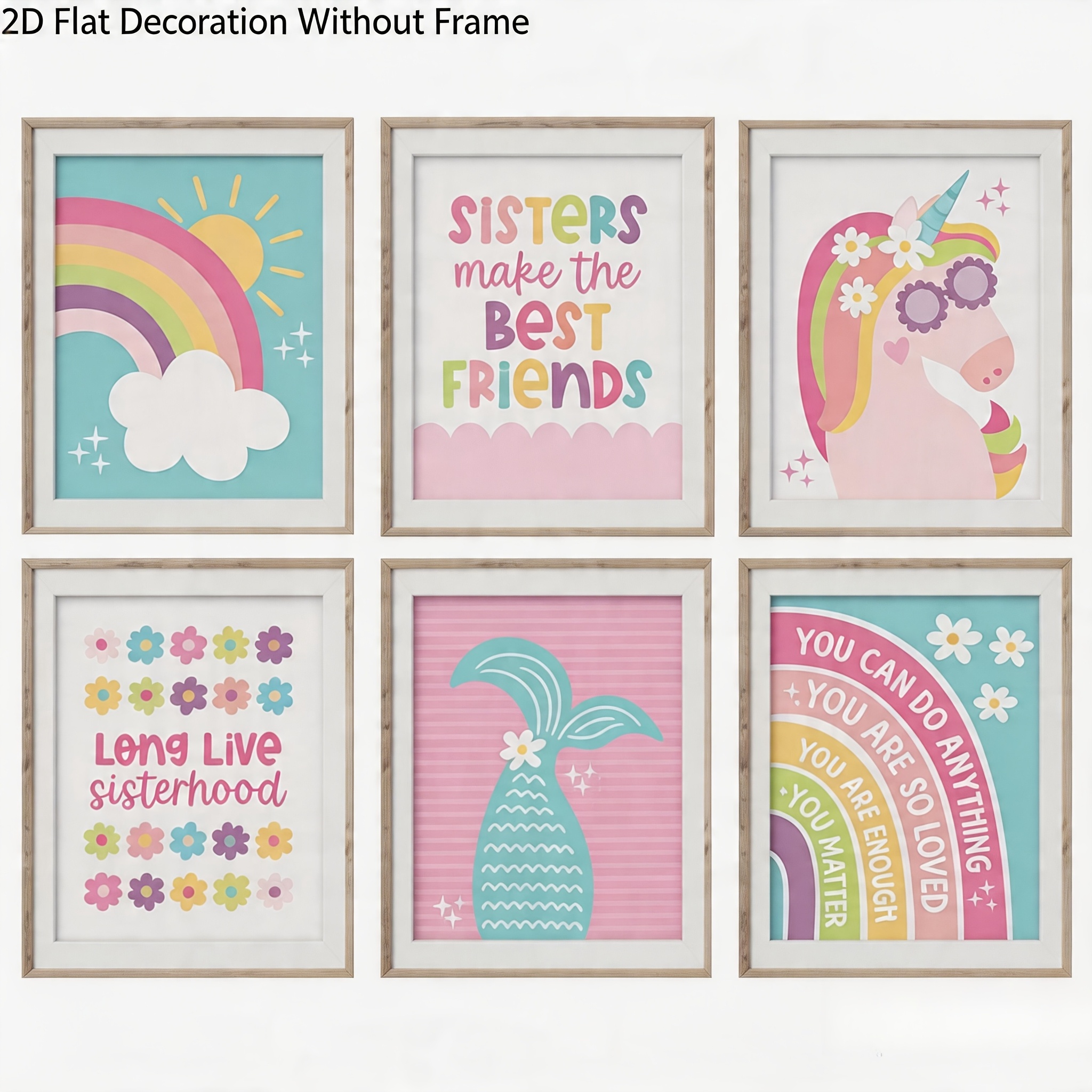 girls poster sold on Temu United States