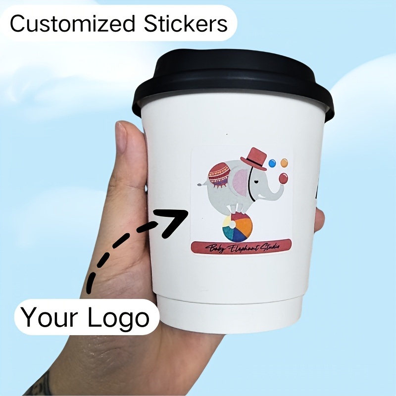custom stickers sold on Temu Australia