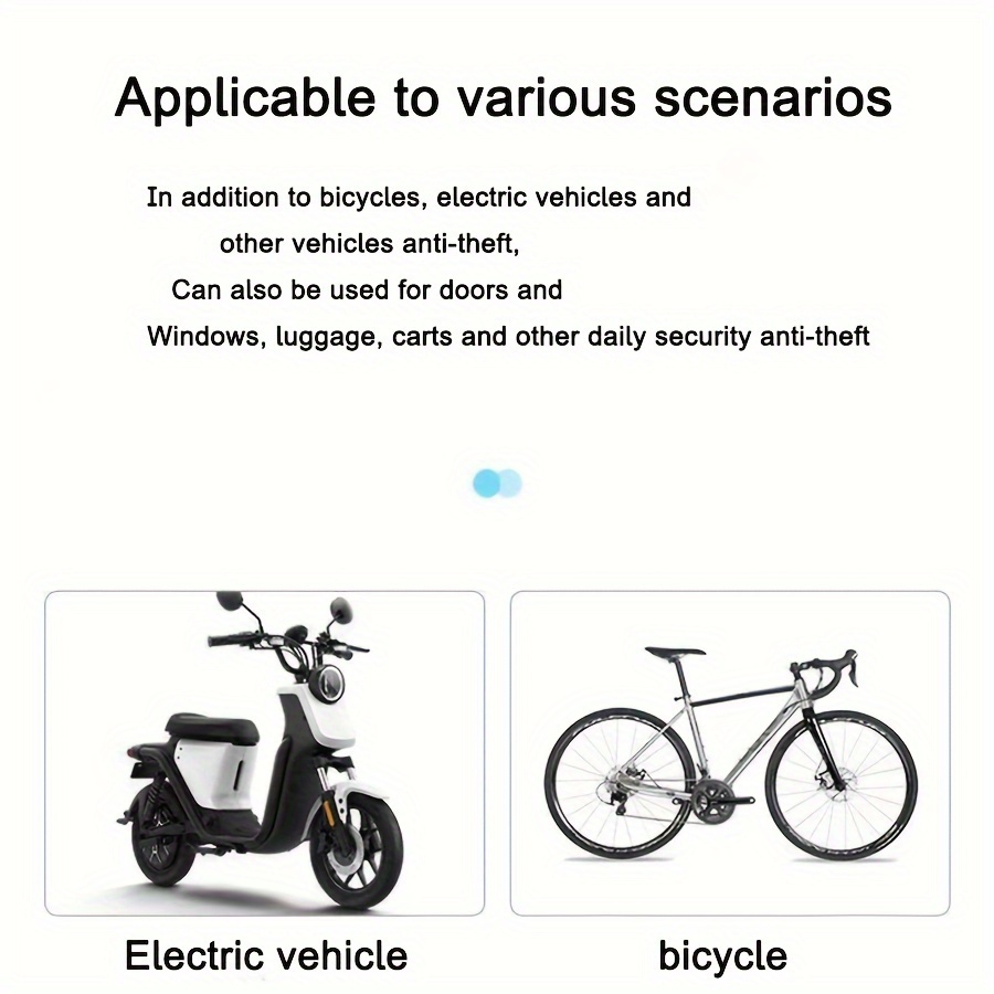 Heavy duty Mountain Bike Lock 4 Combination - Temu