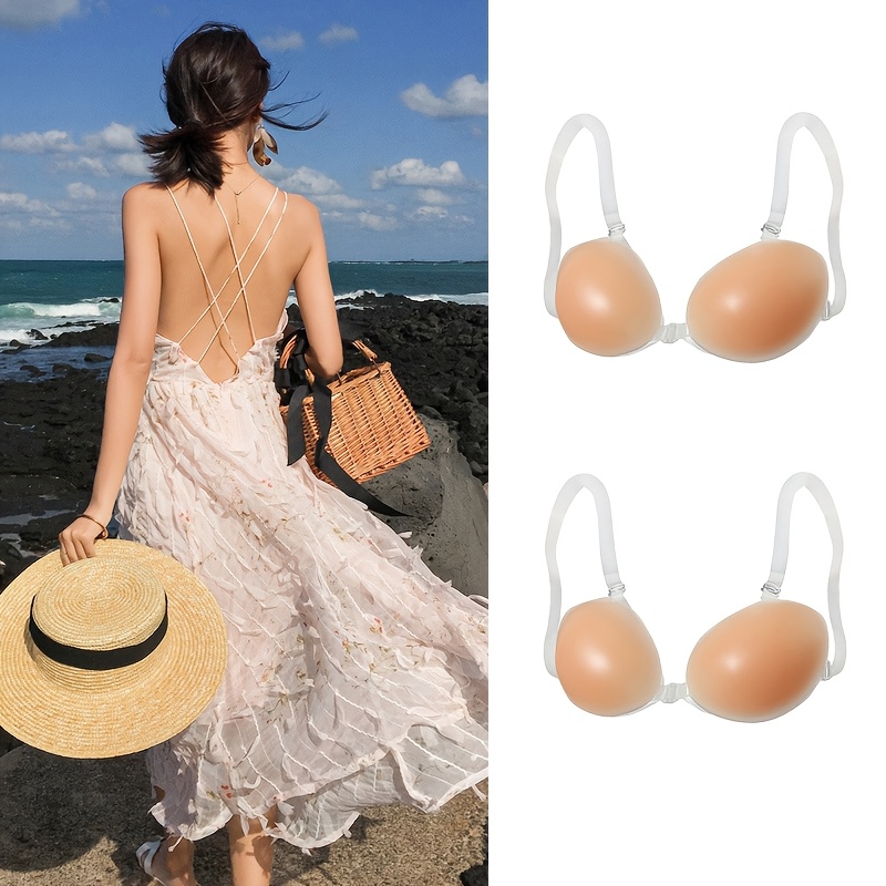 Sticky Bra Inserts Bikini Padding Bra Inserts Push Up Sticky Bra Cups ...