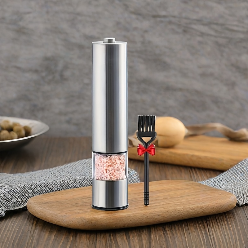 Stainless Steel Electric Pepper Grinder Portable Non heating - Temu