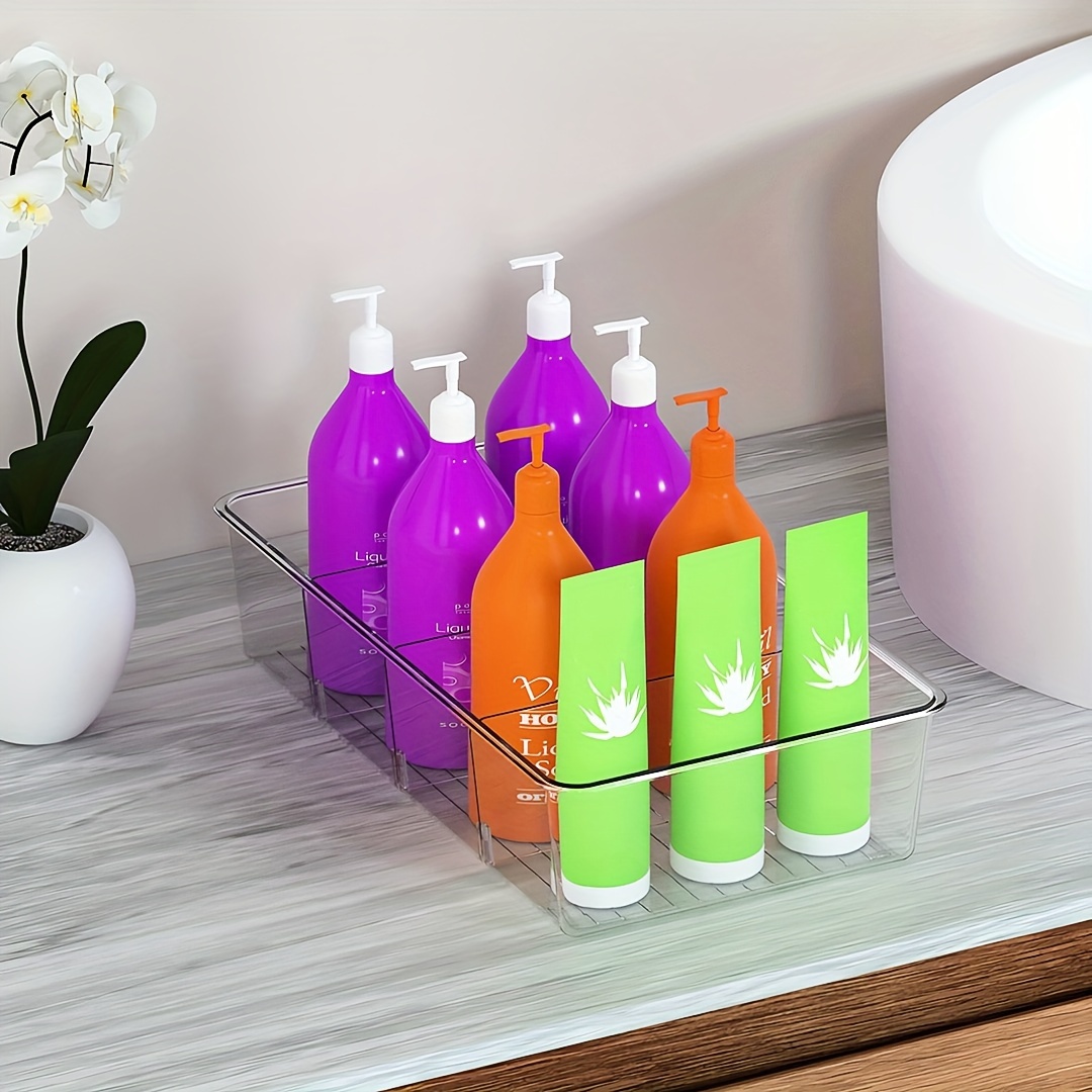 Food Storage Organizer Bins Clear Plastic Removable Snack - Temu Canada