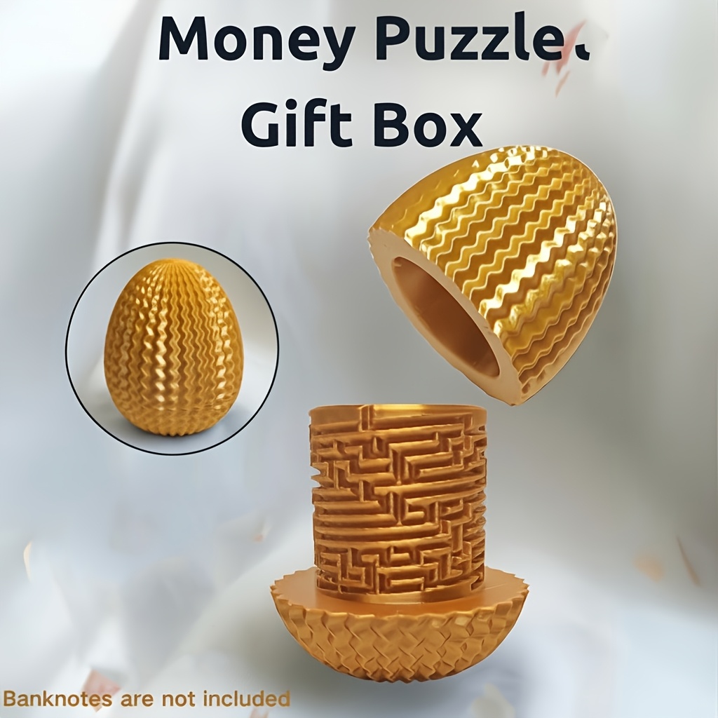 wooden puzzle box sold on Temu United States