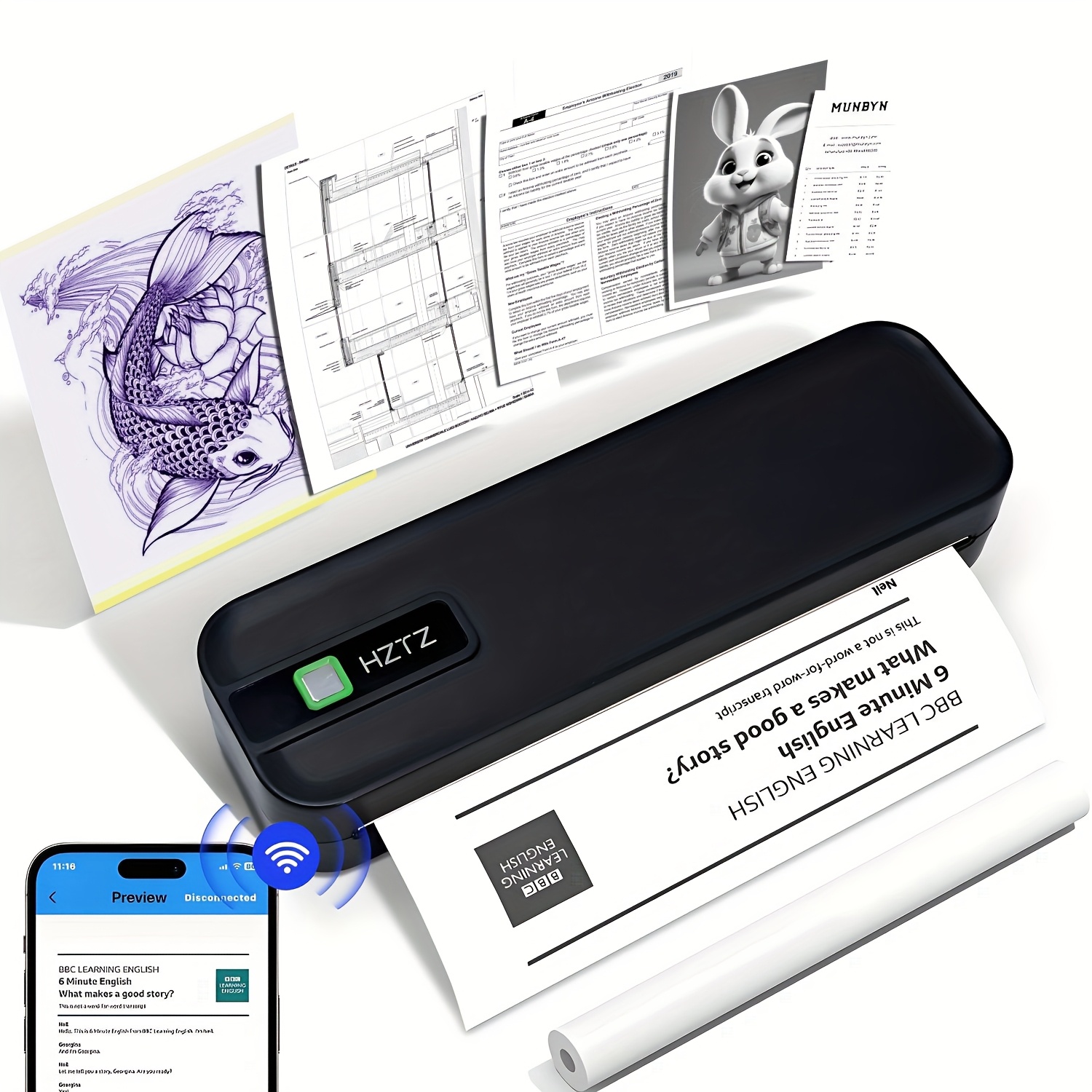 tattoo stencil printer sold on Temu United States