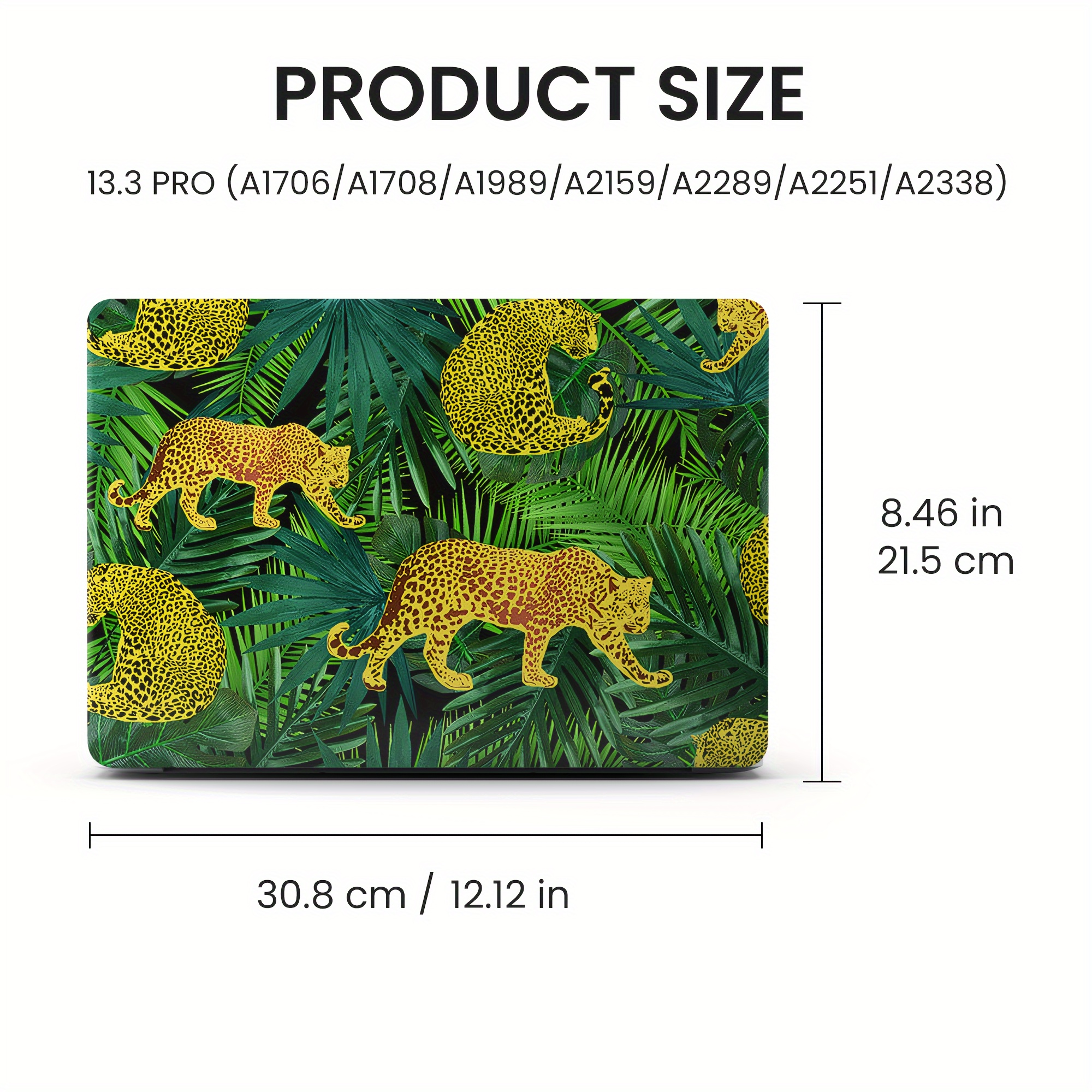 Uv Printed Crystal Case Keyboard Cover Macbook Pro 13.3 - Temu Portugal