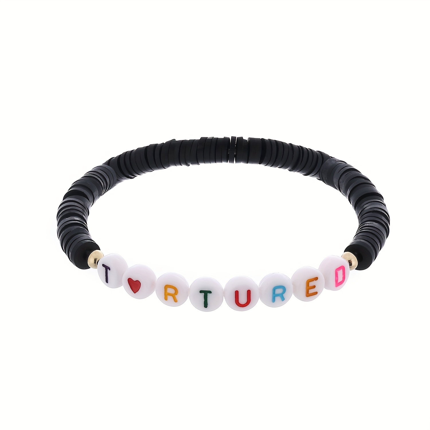 Swiftie-inspired 6pc Friendship Bracelet Set - Handmade Polymer Clay ...