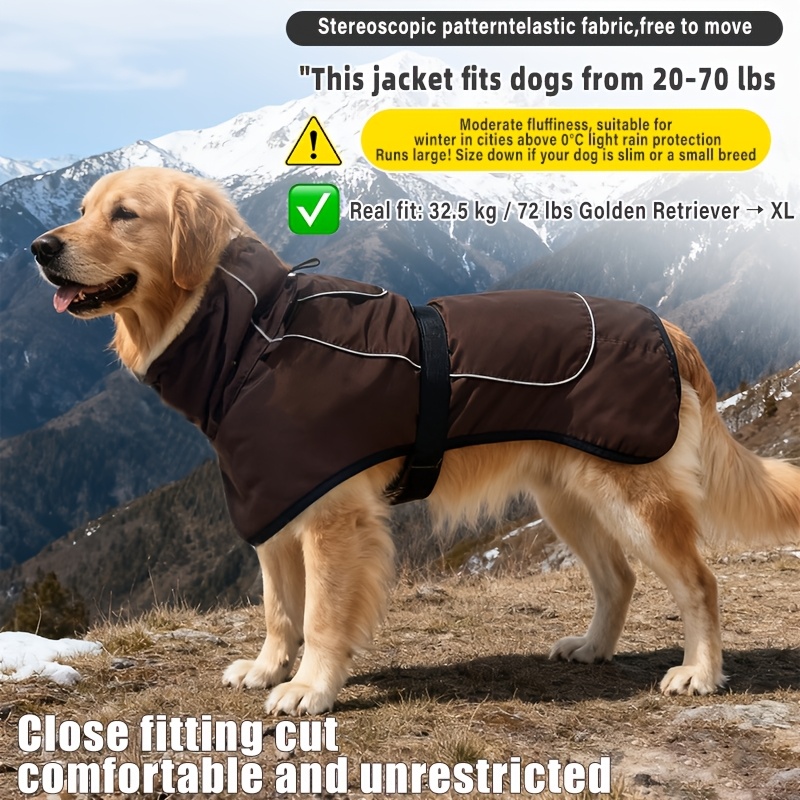 dog coats sold on Temu Australia