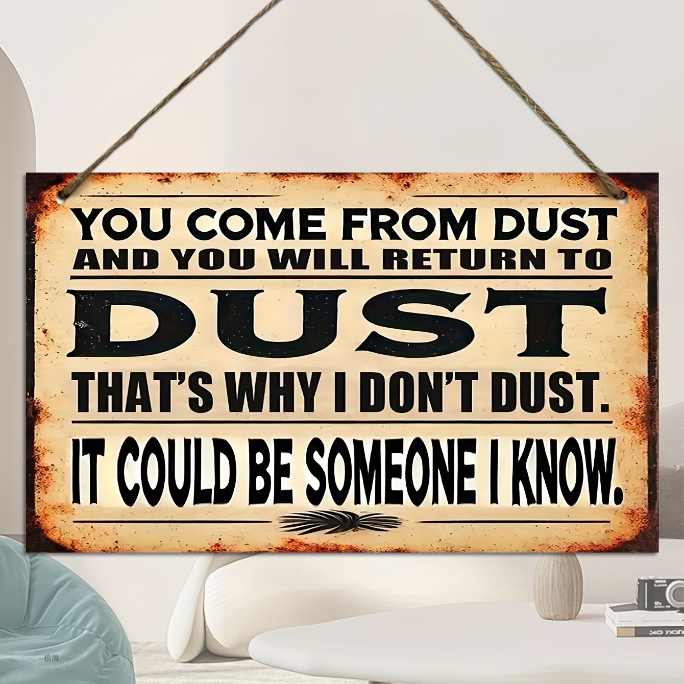 funny signs sold on Temu Australia