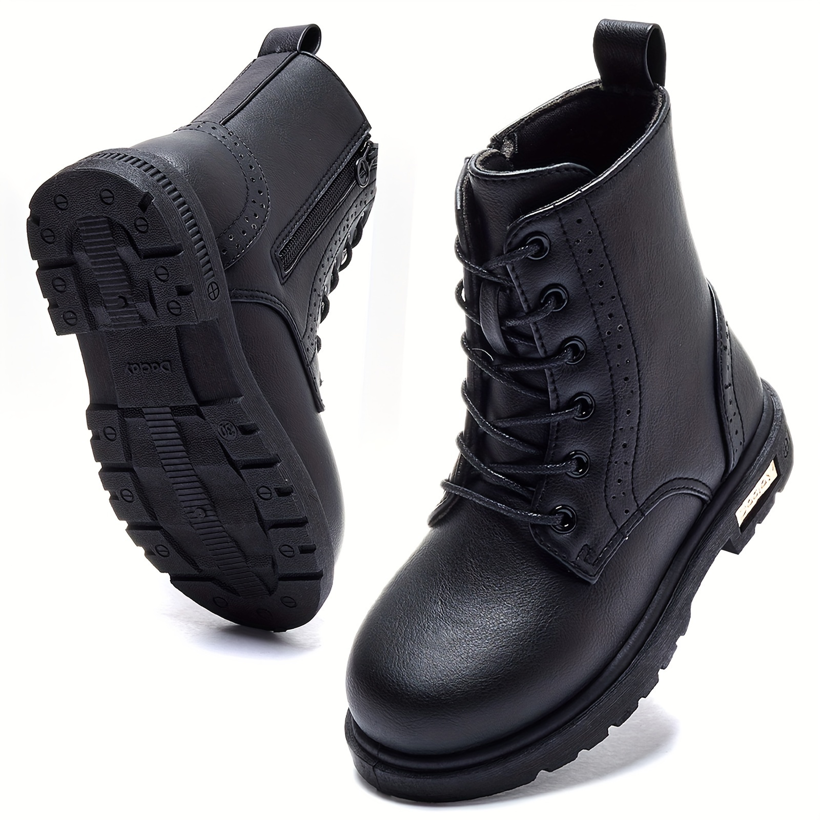 Boys Combat Boots