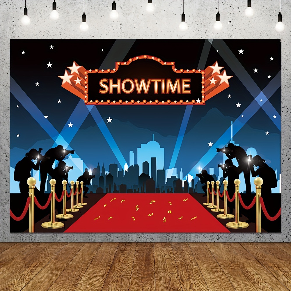 Red Carpet Theme Background