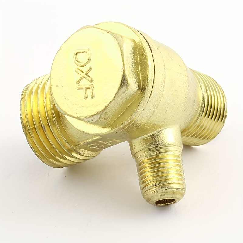 Zinc Air Compressor Tee Fittings Hexagonal Nuts Single - Temu