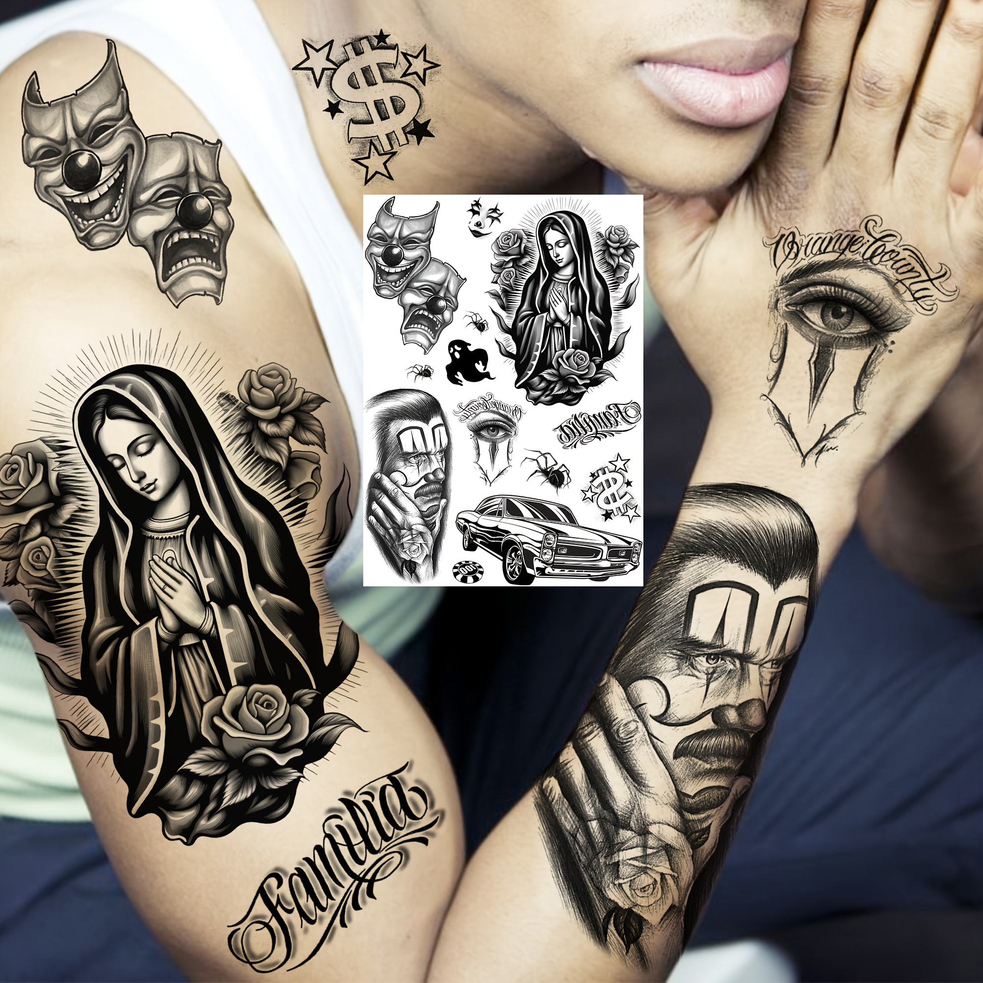 Mexicaanse Chicano Tatoeages