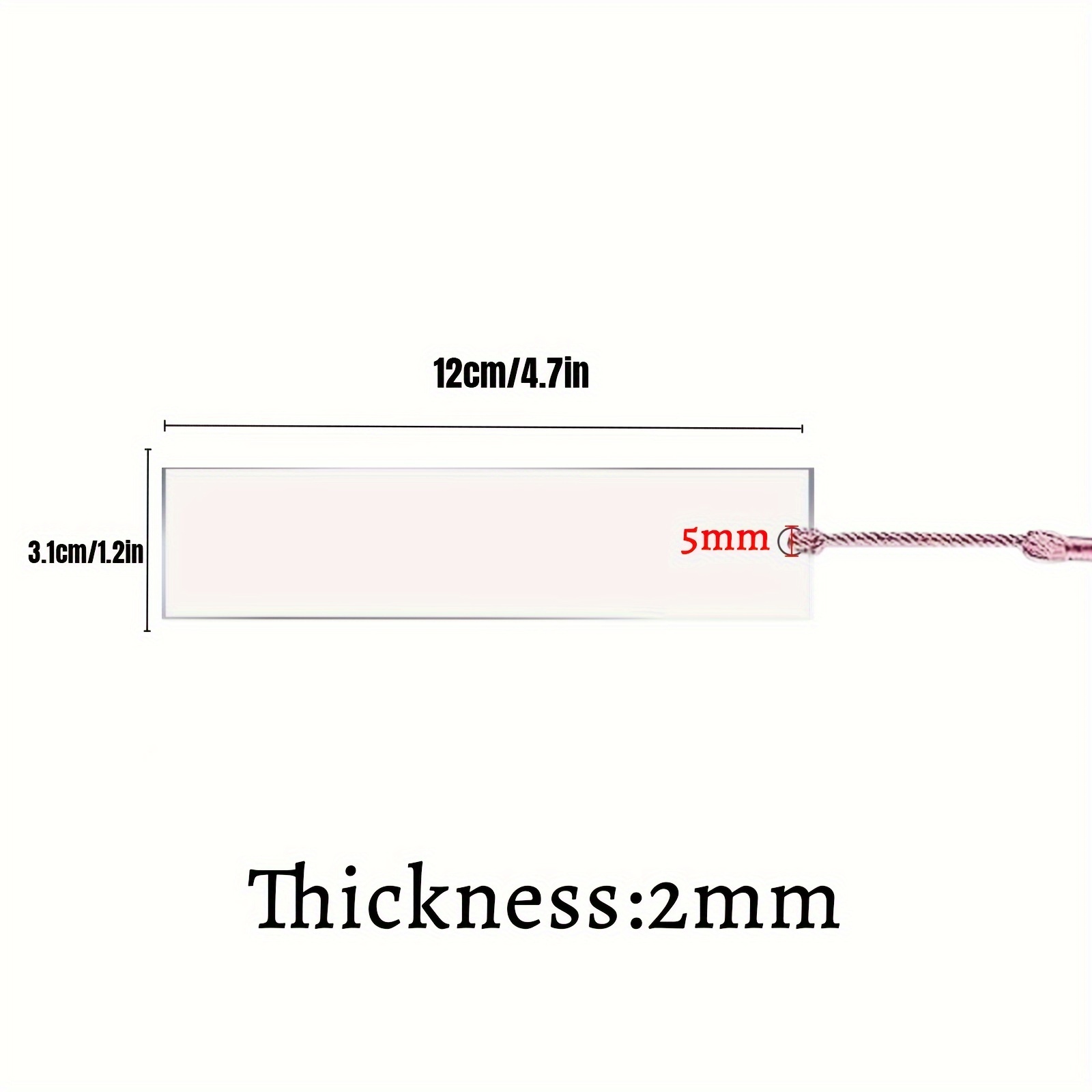 Personalized Photo Bookmark Acrylic Custom Photos Bookmarks - Temu ...