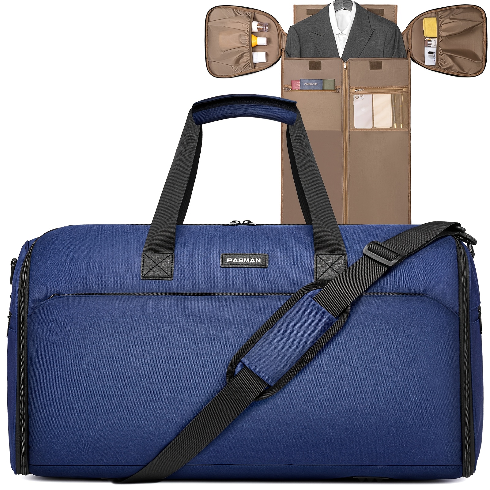 garment duffel bag sold on Temu United States