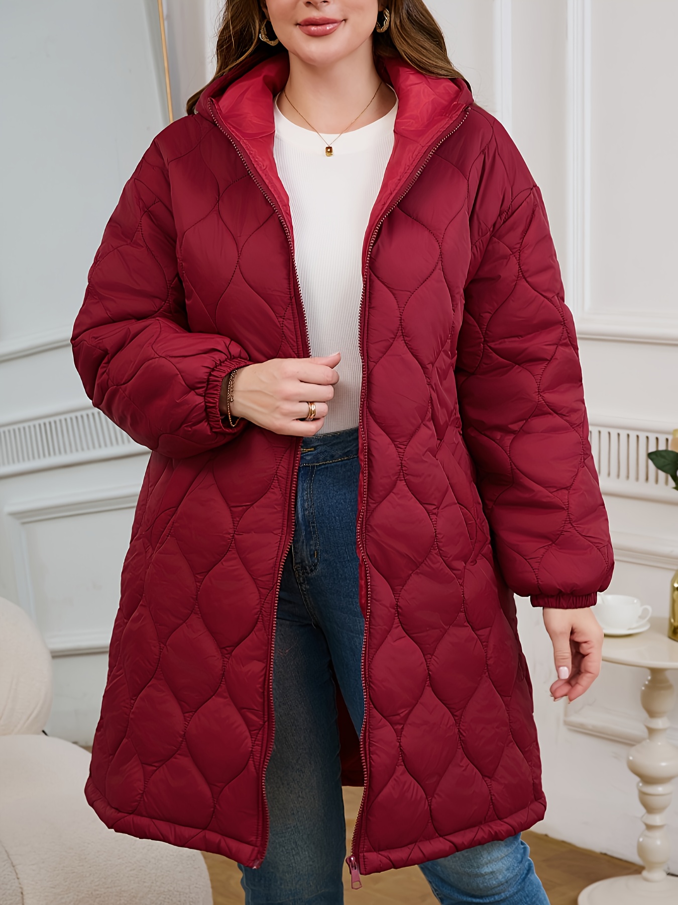 Płaszcze i kurtki damskie plus size - Temu Poland