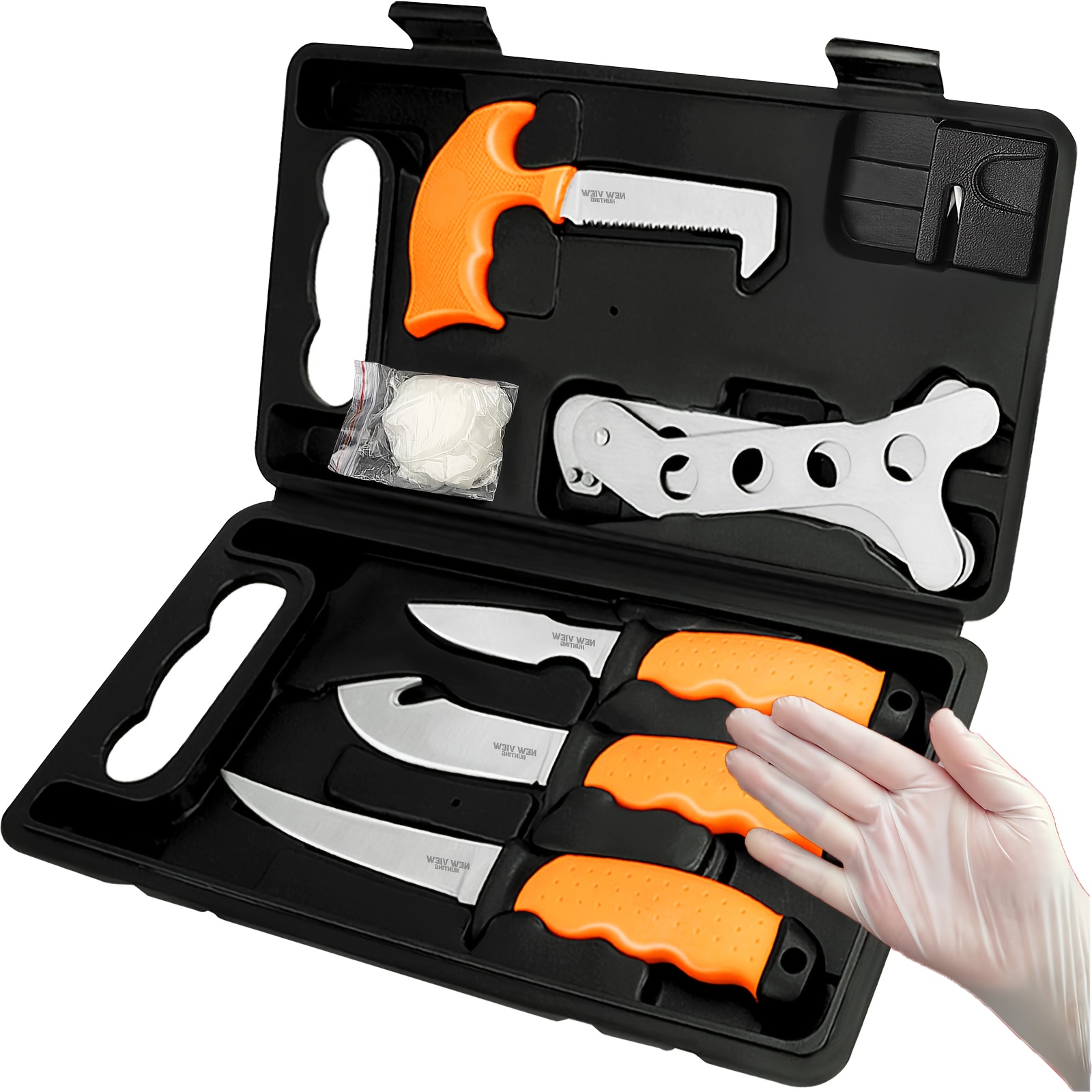 Hunting Field Dressing Kit Game Hunting Knife Set - Temu