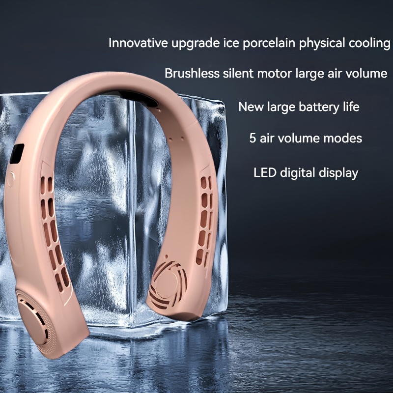 Portable Fan With Adjustable Cooling Settings And Colorful - Temu France