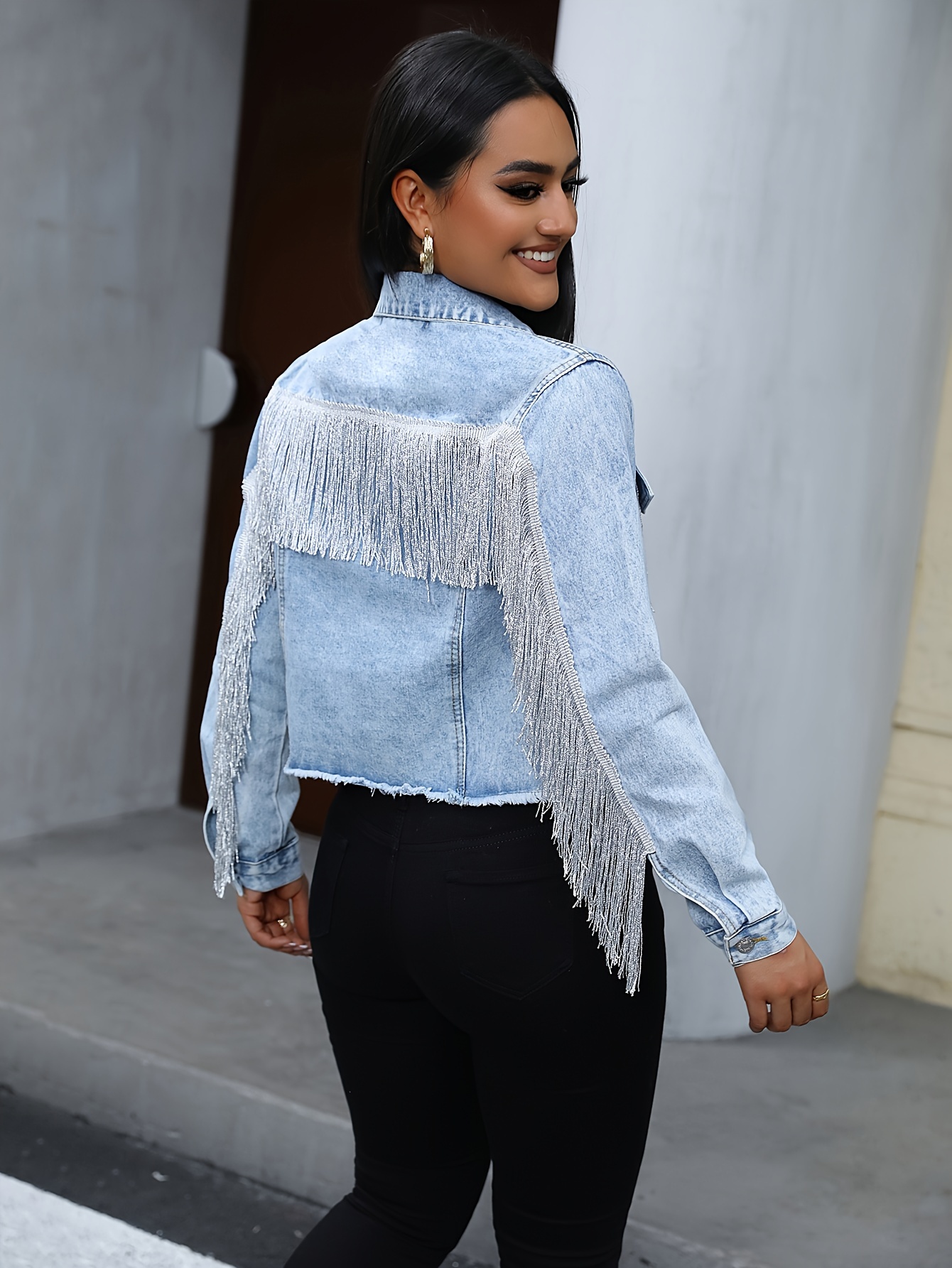 Women's Denim Jackets & Coats - Temu