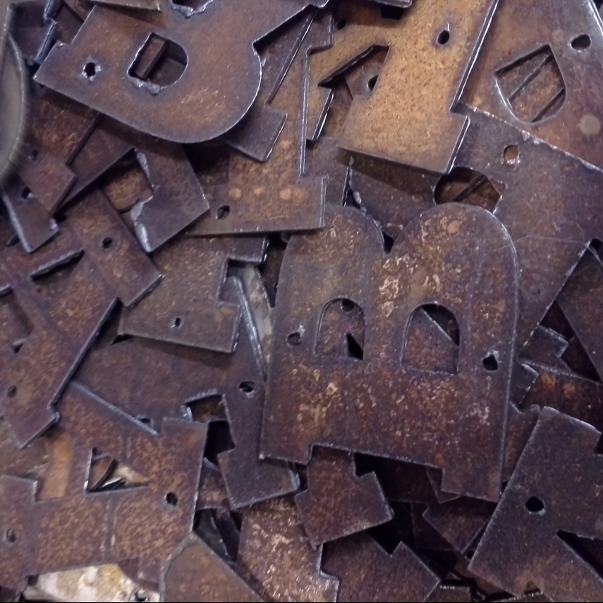 Butterfly Monogram Letters Metal Sign Metal Wall Art Letter - Temu