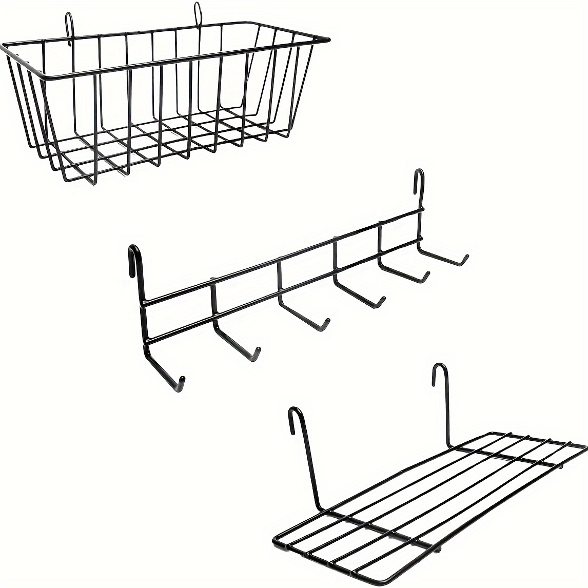 wall grid organizer sold on Temu United States