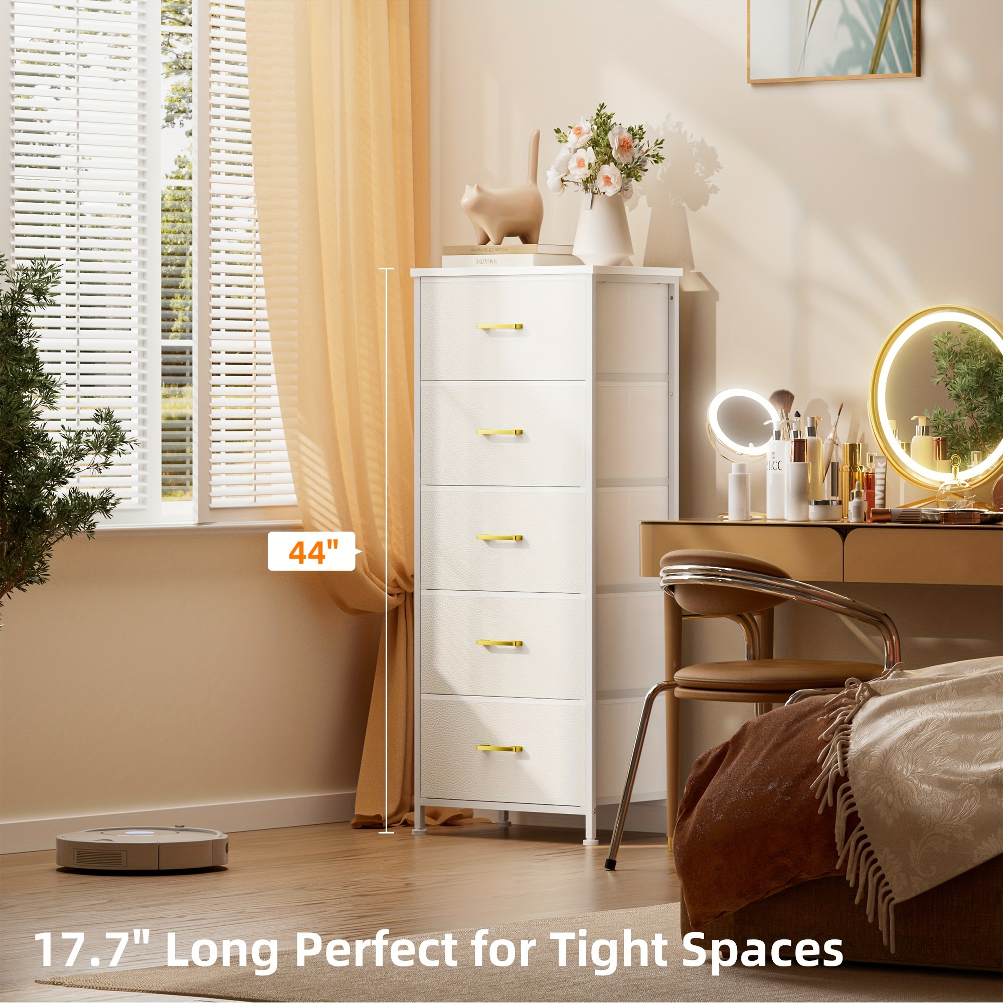 dresser bedroom 5 drawers tall storage tower dresser closet Temu