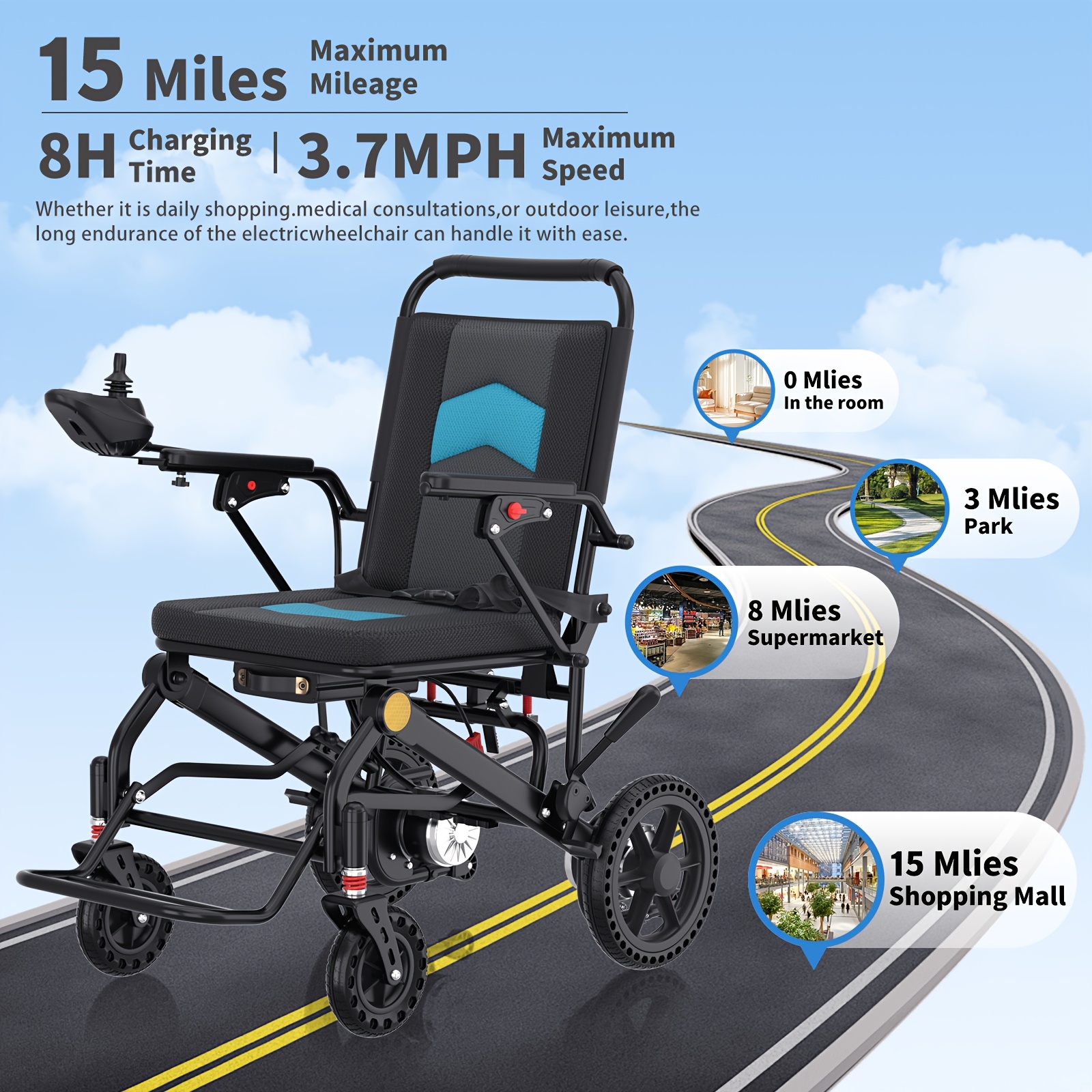 wheelchairs sold on Temu United States