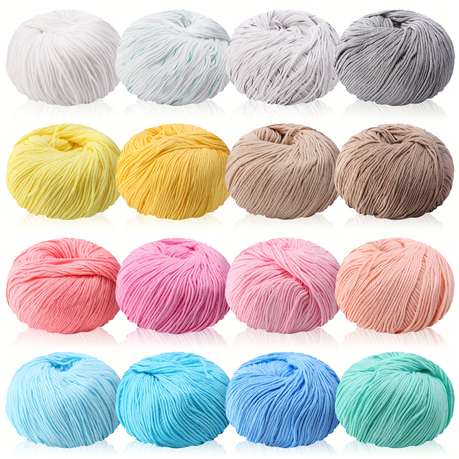 cotton yarn for crochet sold on Temu United States